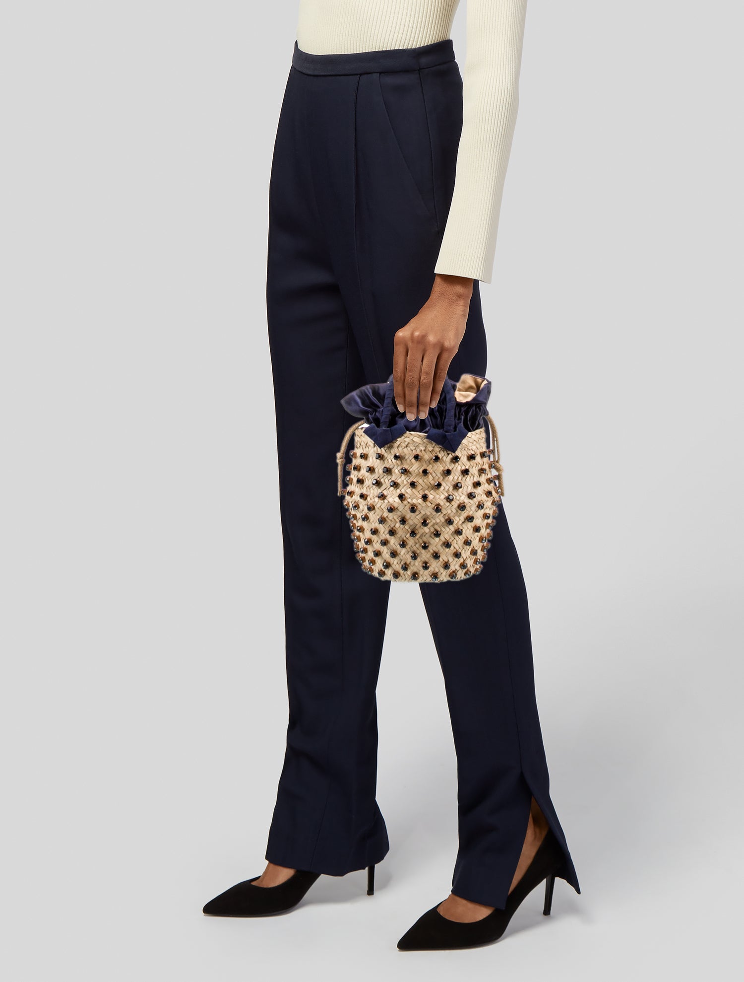 Salvatore Ferragamo PVC Bucket Bag - Black Bucket Bags, Handbags ...