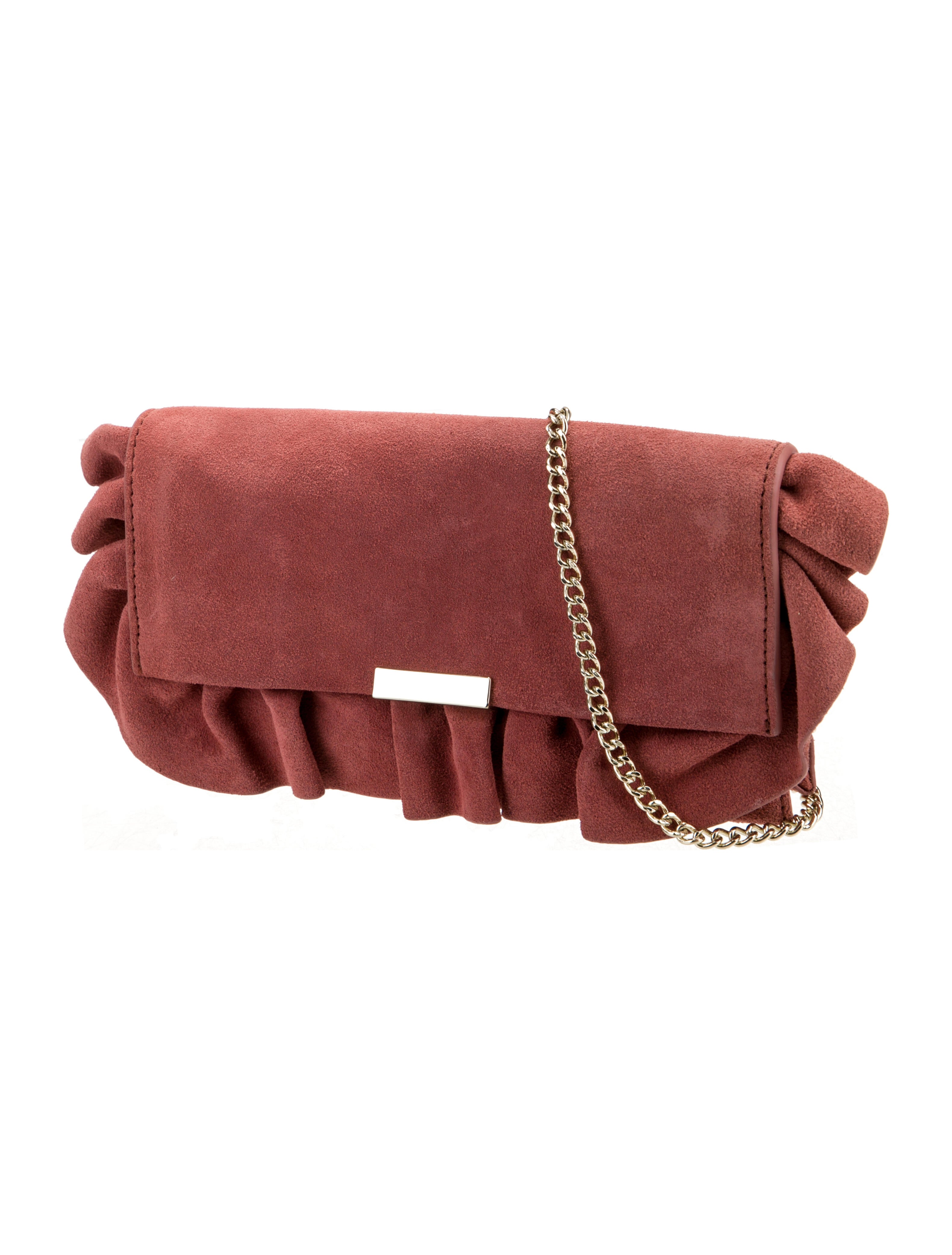 Loeffler Randall Suede Crossbody Bag - Pink Crossbody Bags, Handbags - WLF69744 | The RealReal