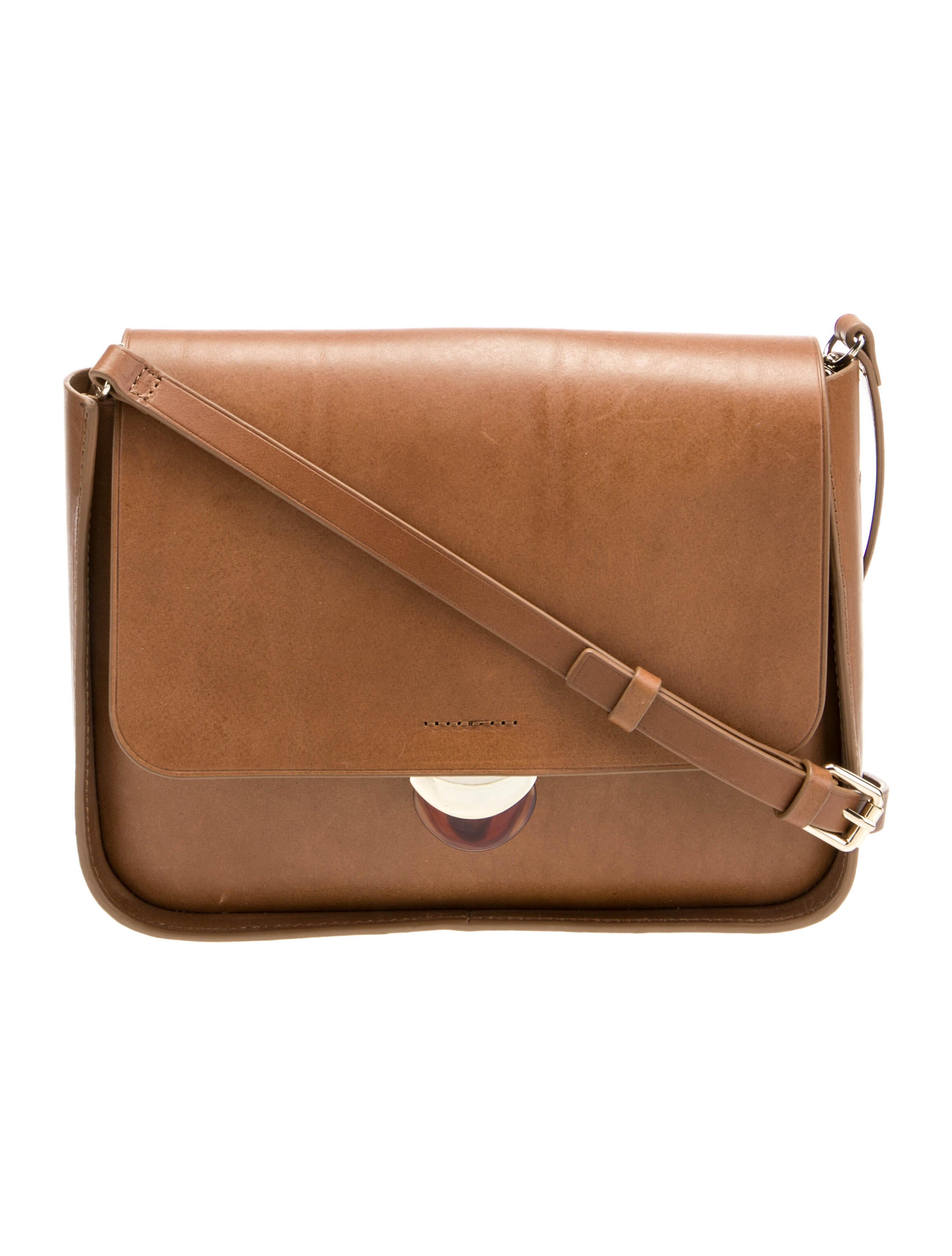 Loeffler Randall Leather Crossbody Bag - Brown Crossbody Bags, Handbags ...