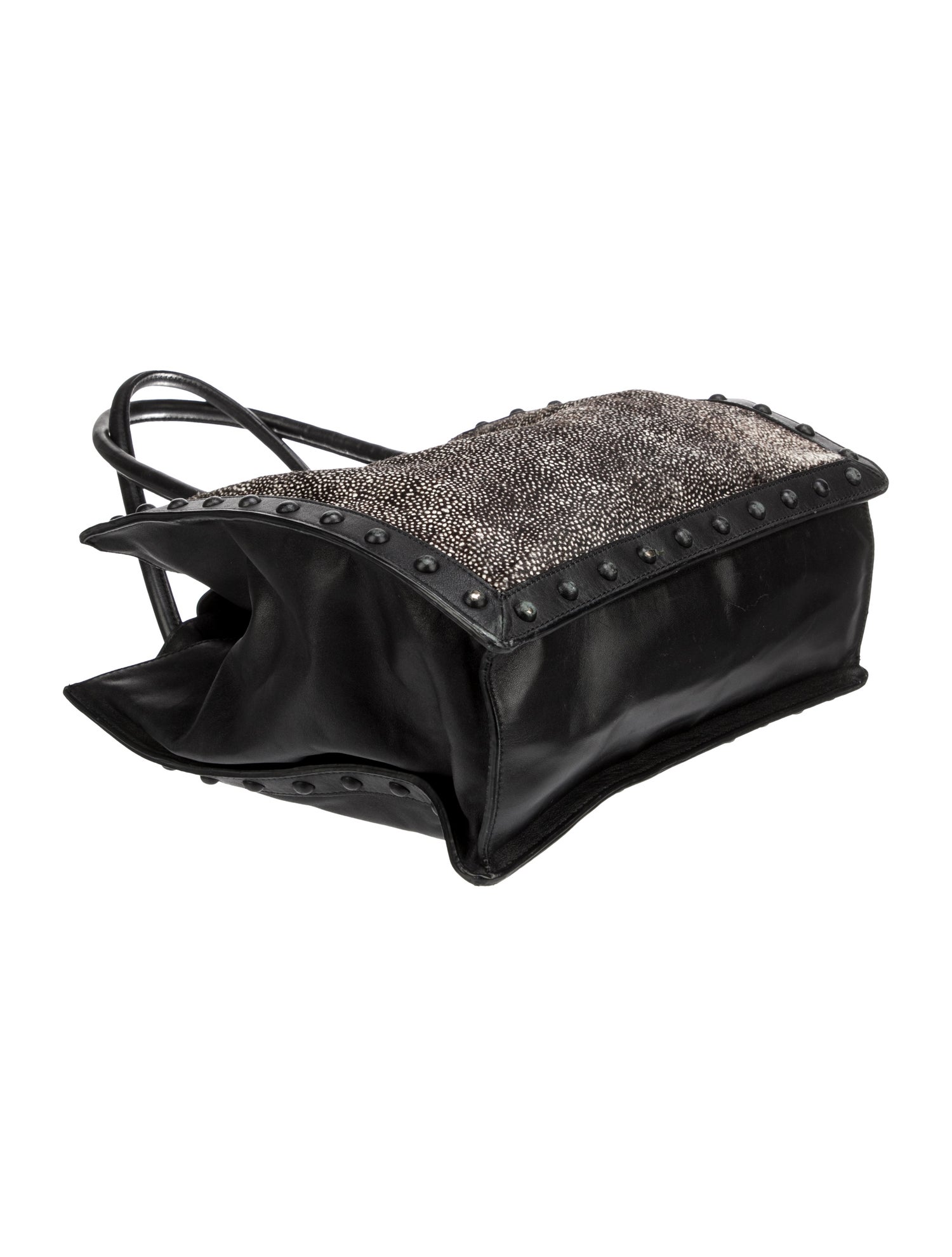 Loeffler Randall Leather Tote - Black Totes, Handbags - WLF76597 | The ...