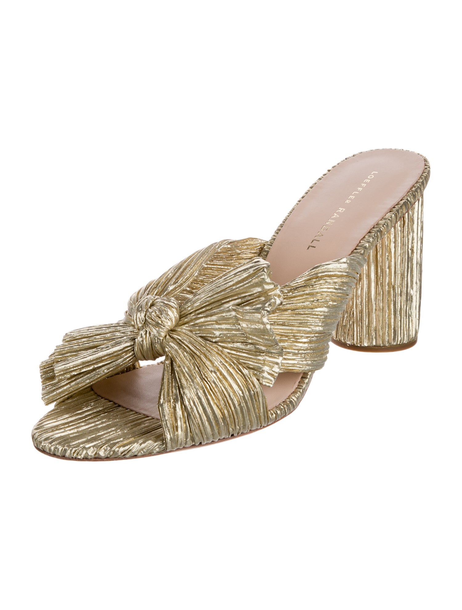 Jil Sander Leather Slides - Pink Sandals, Shoes - JIL122177 | The RealReal