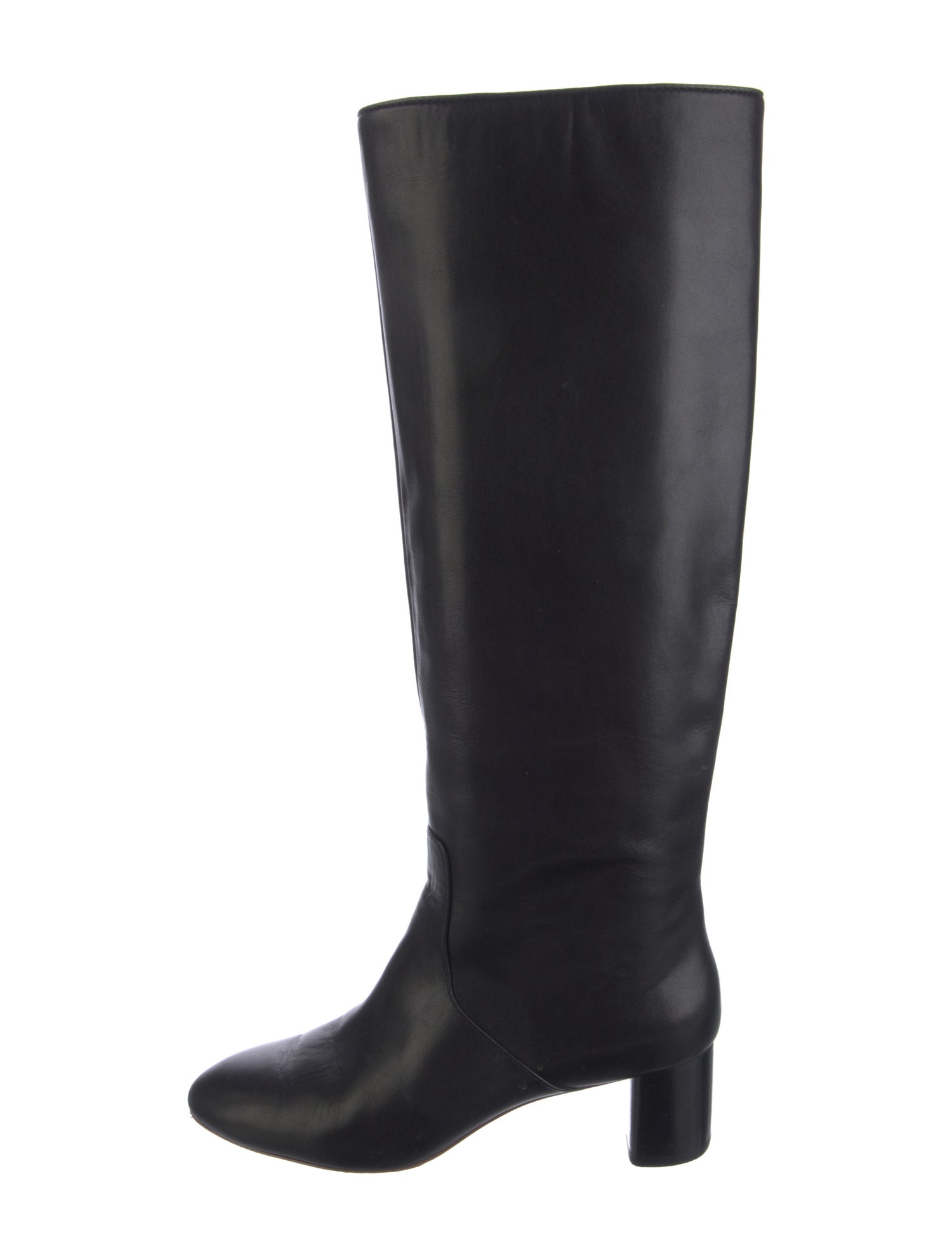 Loeffler Randall Leather Riding Boots - Black Boots, Shoes - WLF93125 ...