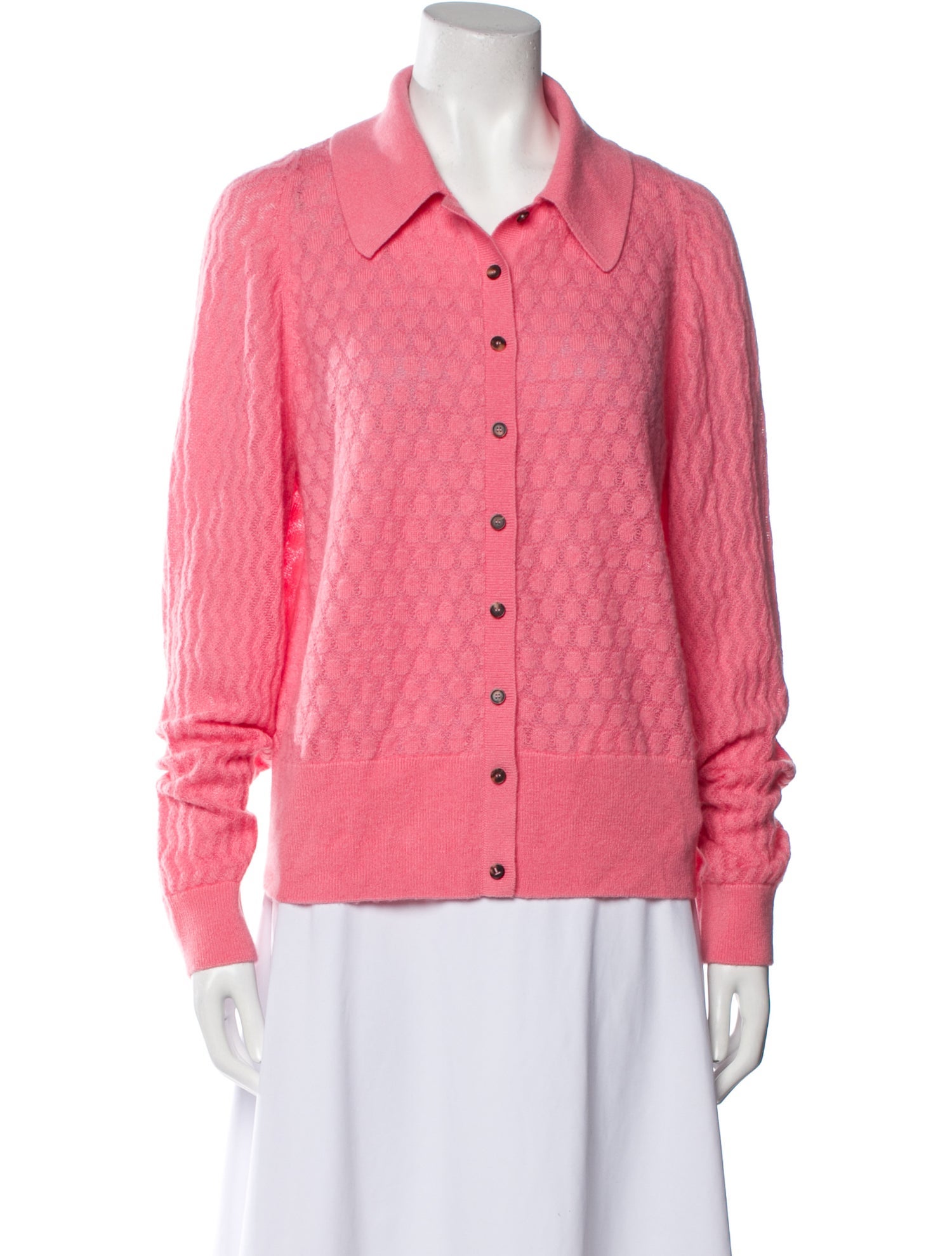 Lafayette 148 Cashmere Sweater - Pink Knitwear, Clothing - WLFFY190461 ...