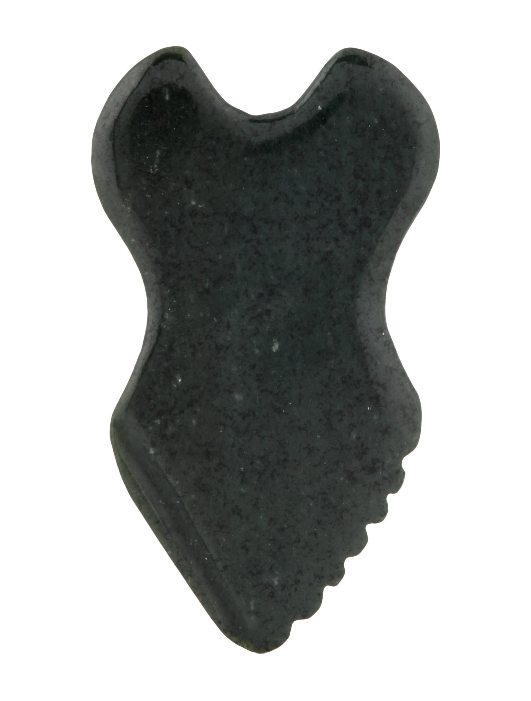 Lanshin Nephrite Pro Gua Sha Tool - Green - WLNSA20424 | The RealReal