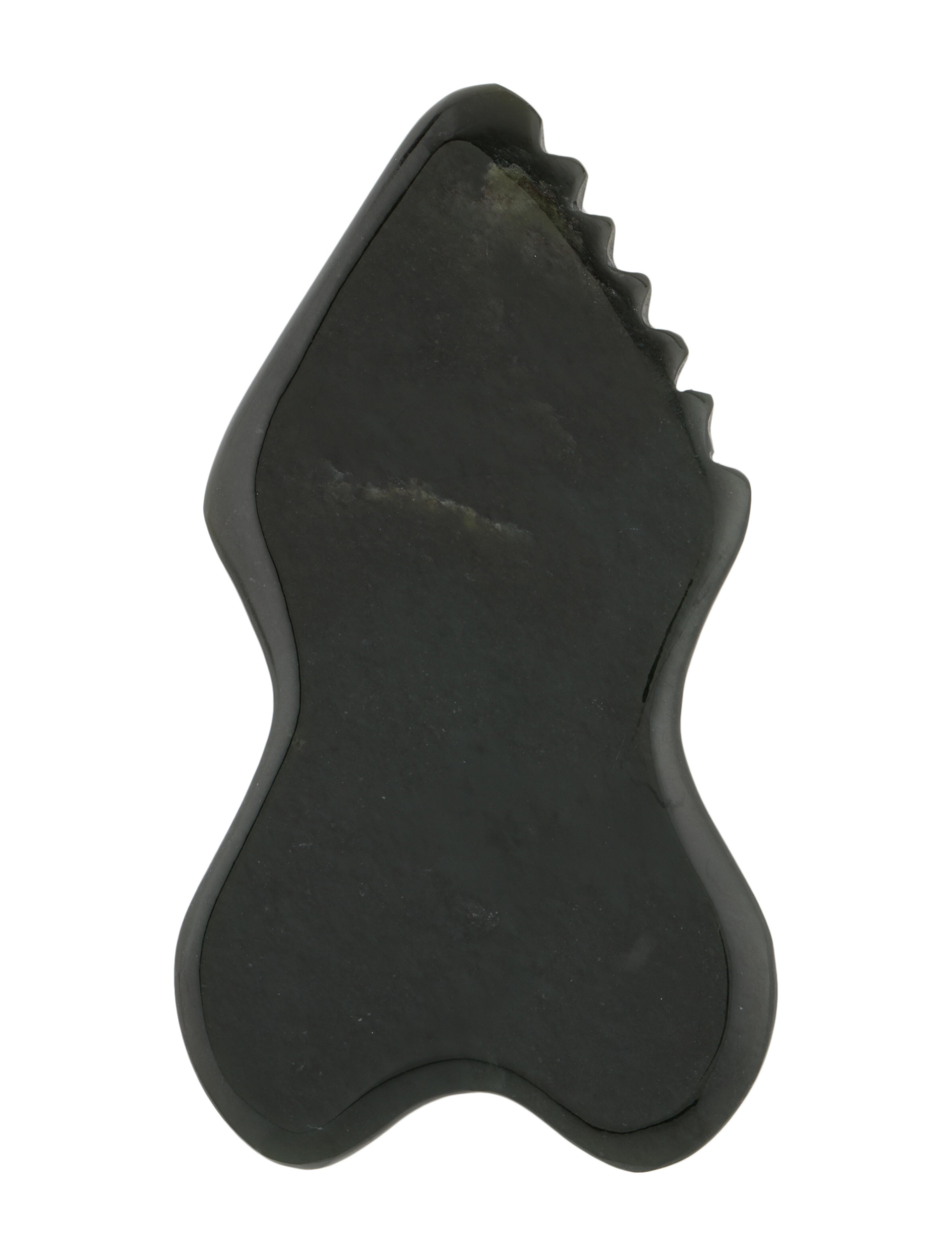 Lanshin Nephrite Pro Gua Sha Tool - Black Tools & Accessories, Skincare ...