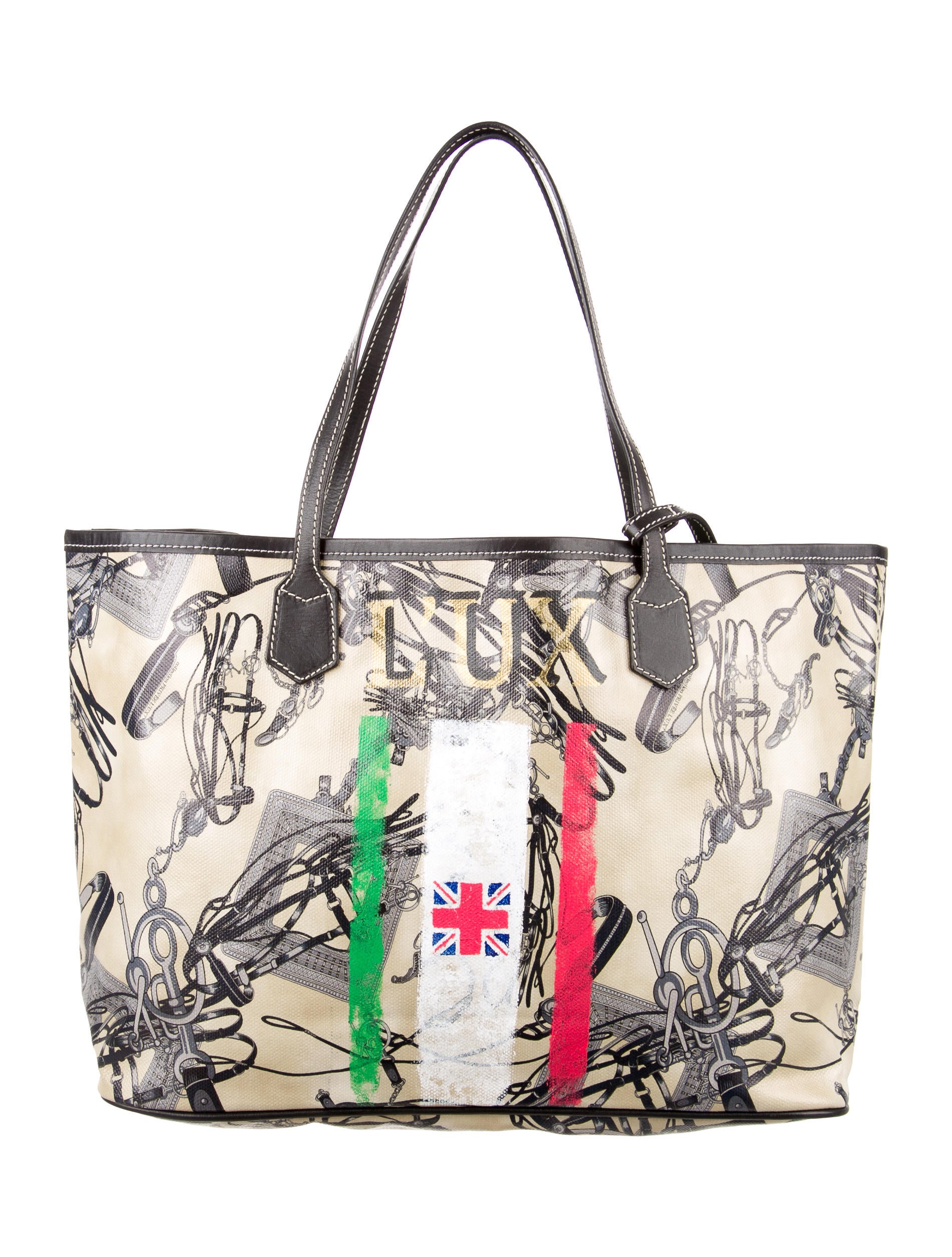 Liberty of London Leather-Trimmed Printed Tote - Handbags - WLO20023 ...