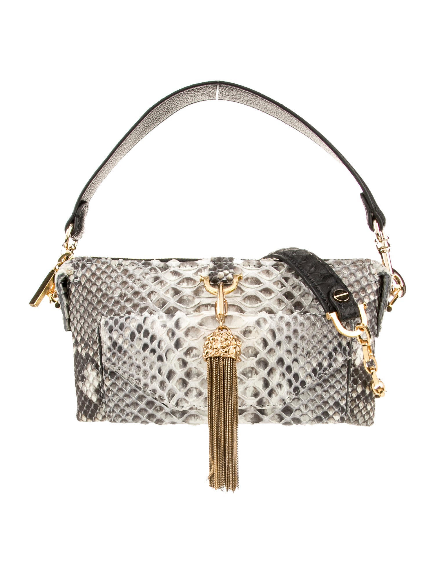 Lovard Python Shoulder Bag - Neutrals Crossbody Bags, Handbags - WLOAD20004 | The RealReal