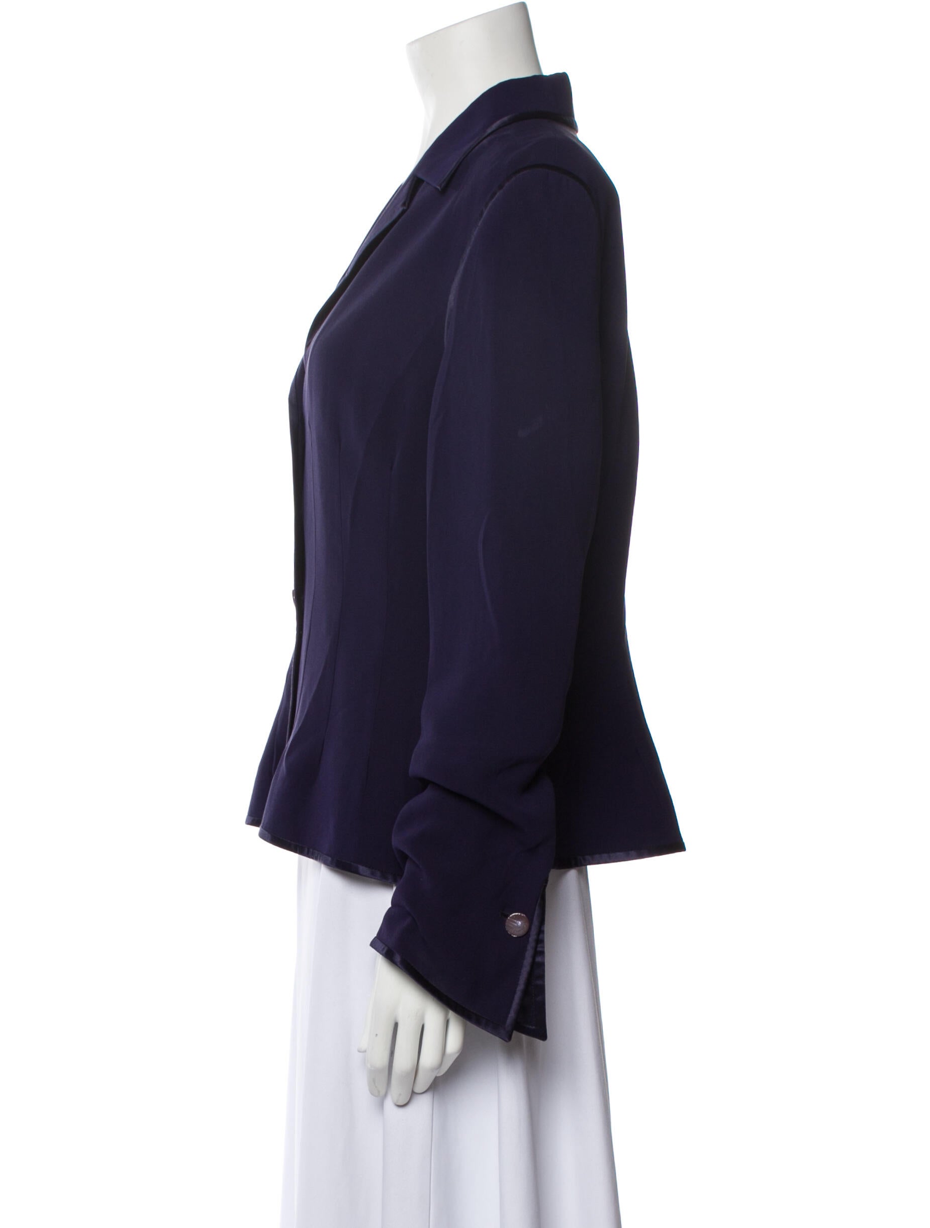 Louis Feraud Vintage Late 1990's - Early 2000's Blazer - Blue Jackets ...