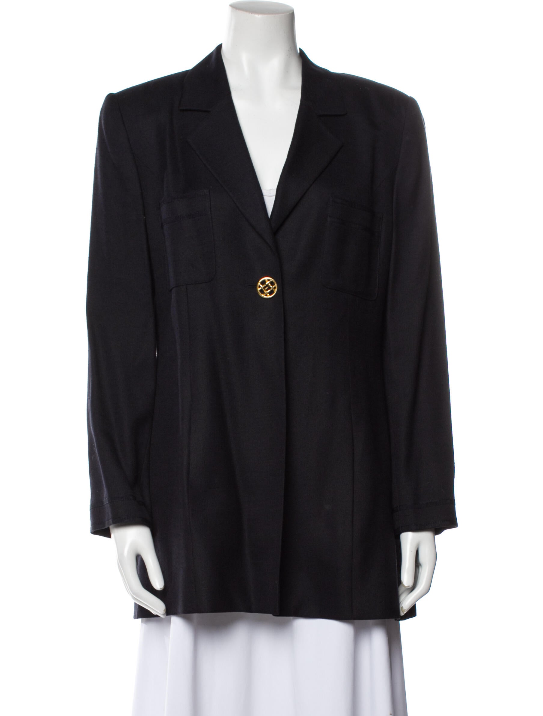 Louis Feraud Evening Jacket - Blue Jackets, Clothing - WLOFE24077 | The ...