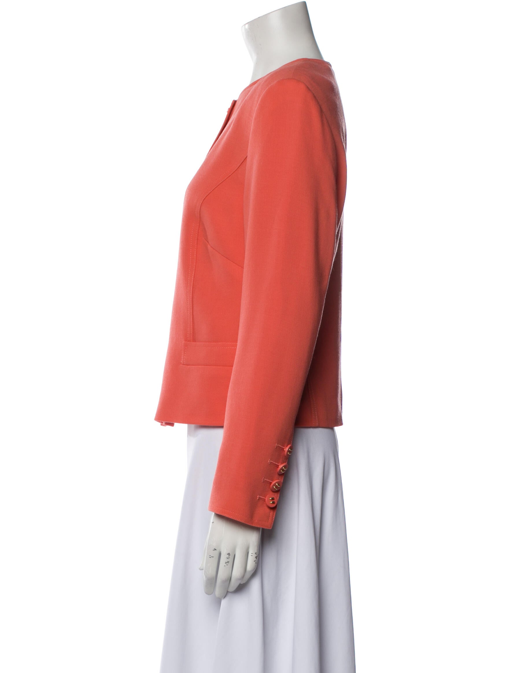 Louis Feraud Evening Jacket - Orange Jackets, Clothing - WLOFE24570 ...