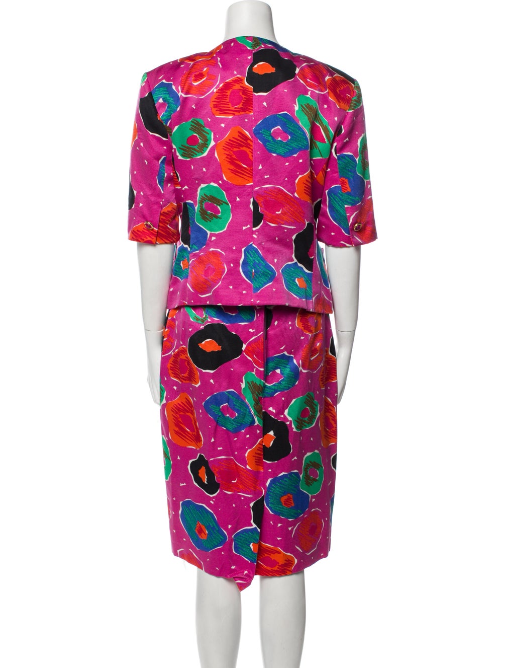 Louis Feraud Vintage 1980's Skirt Suit - Pink Suits and Sets, Clothing ...