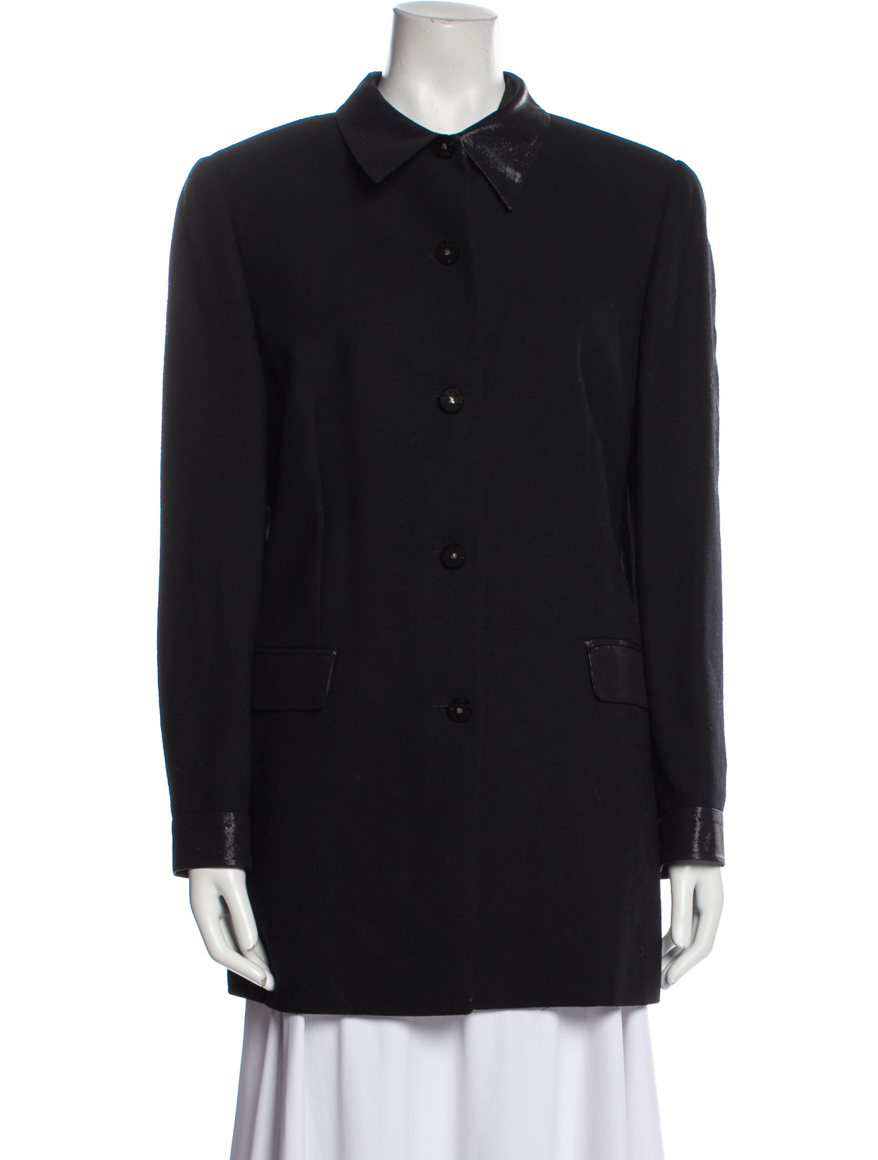 Louis Feraud Vintage 1980's Evening Jacket - Black Jackets, Clothing ...