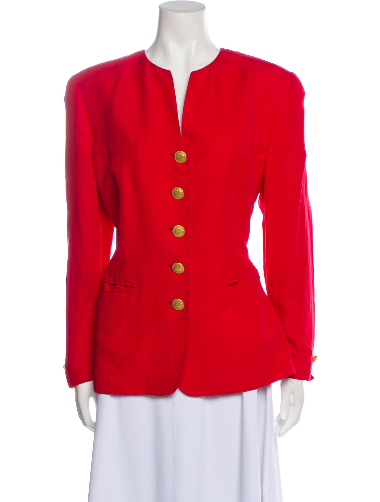 Louis Feraud Evening Jacket - Red Jackets, Clothing - WLOFE25887 | The ...