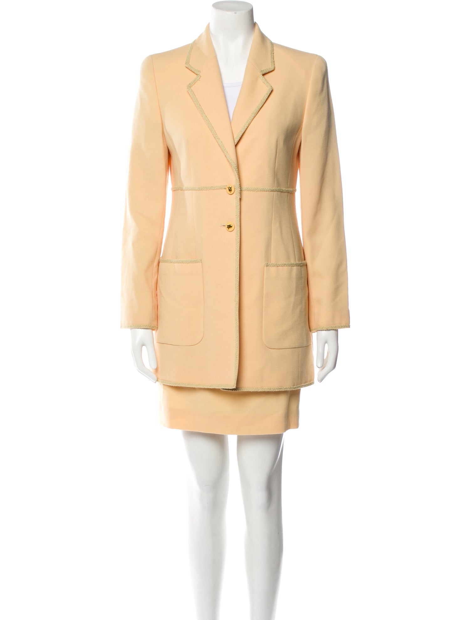 Louis Feraud Skirt Set - Yellow Suits and Sets, Clothing - WLOFE26210 ...
