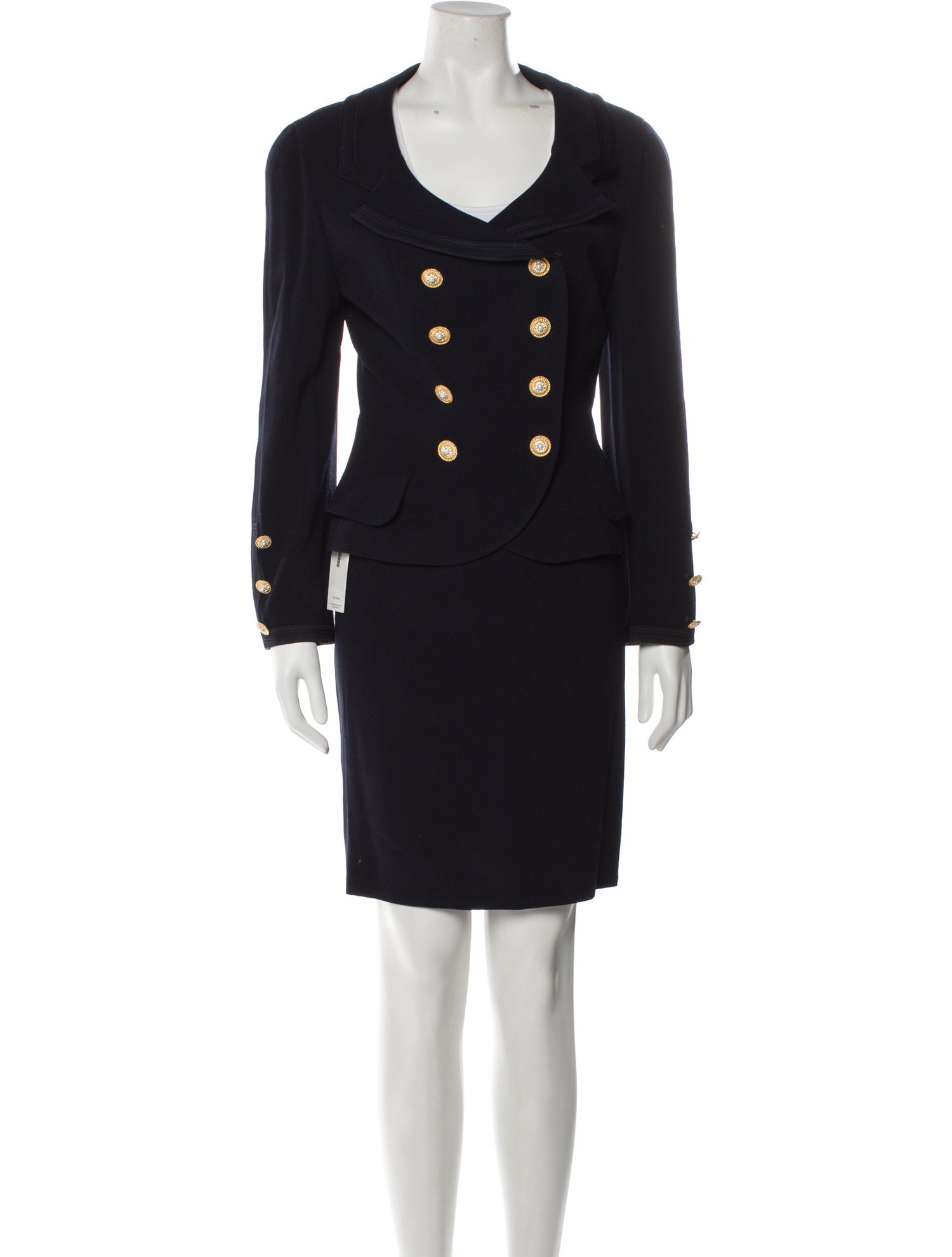 Louis Feraud Skirt Set - Blue Suits and Sets, Clothing - WLOFE26469 ...