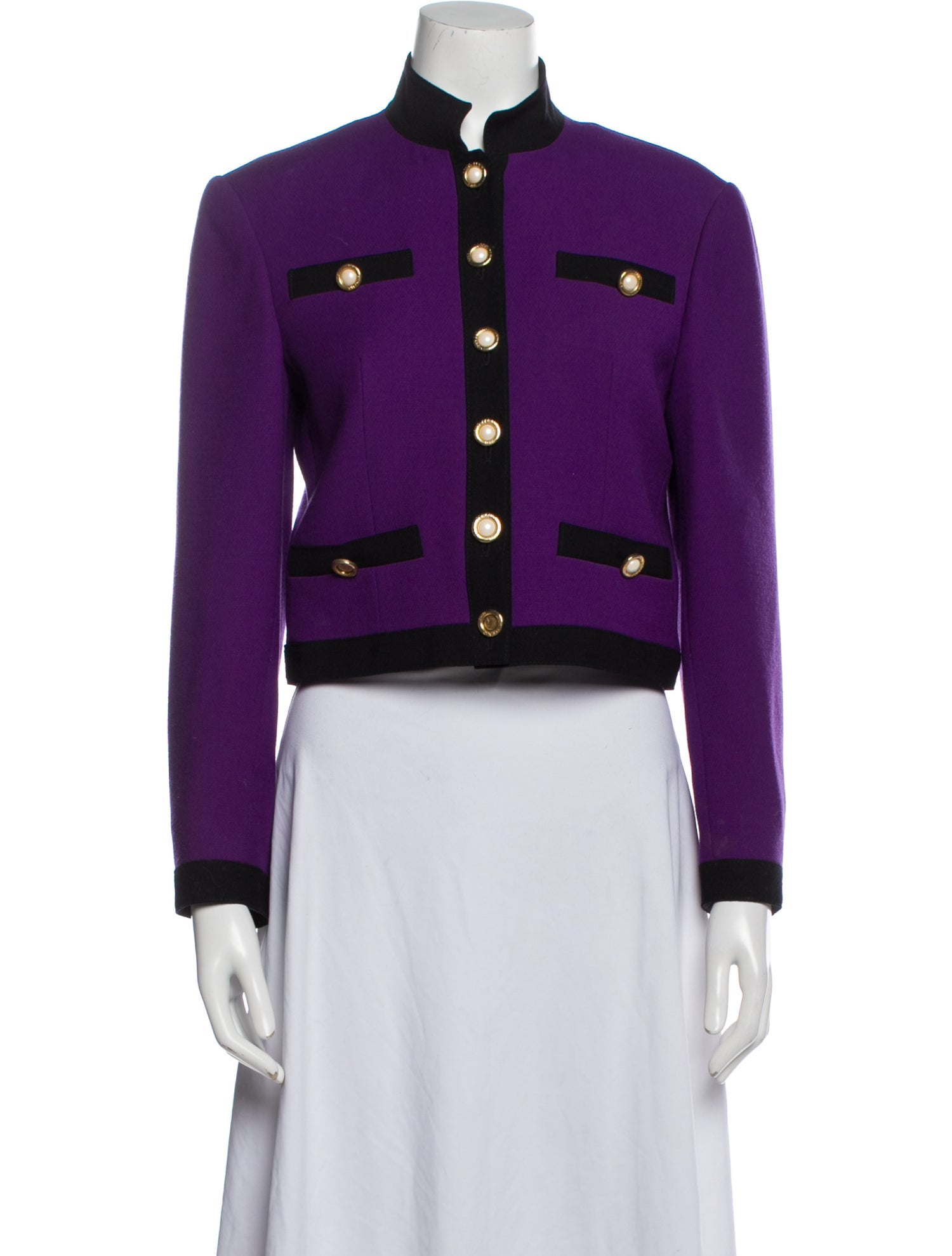Louis Feraud Evening Jacket - Purple Jackets, Clothing - WLOFE26517 ...