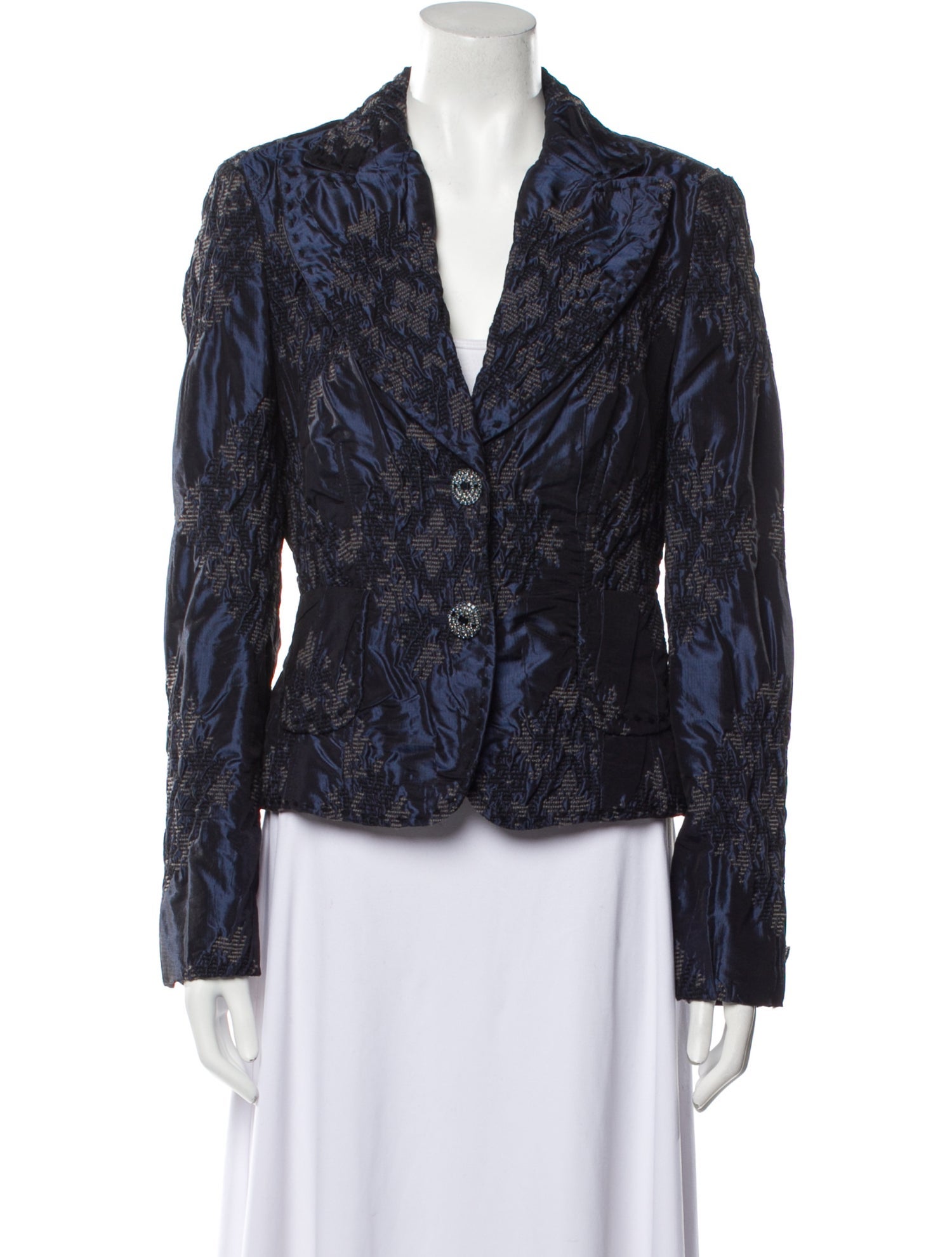 Louis Feraud Blazer - Blue Jackets, Clothing - WLOFE26729 | The RealReal