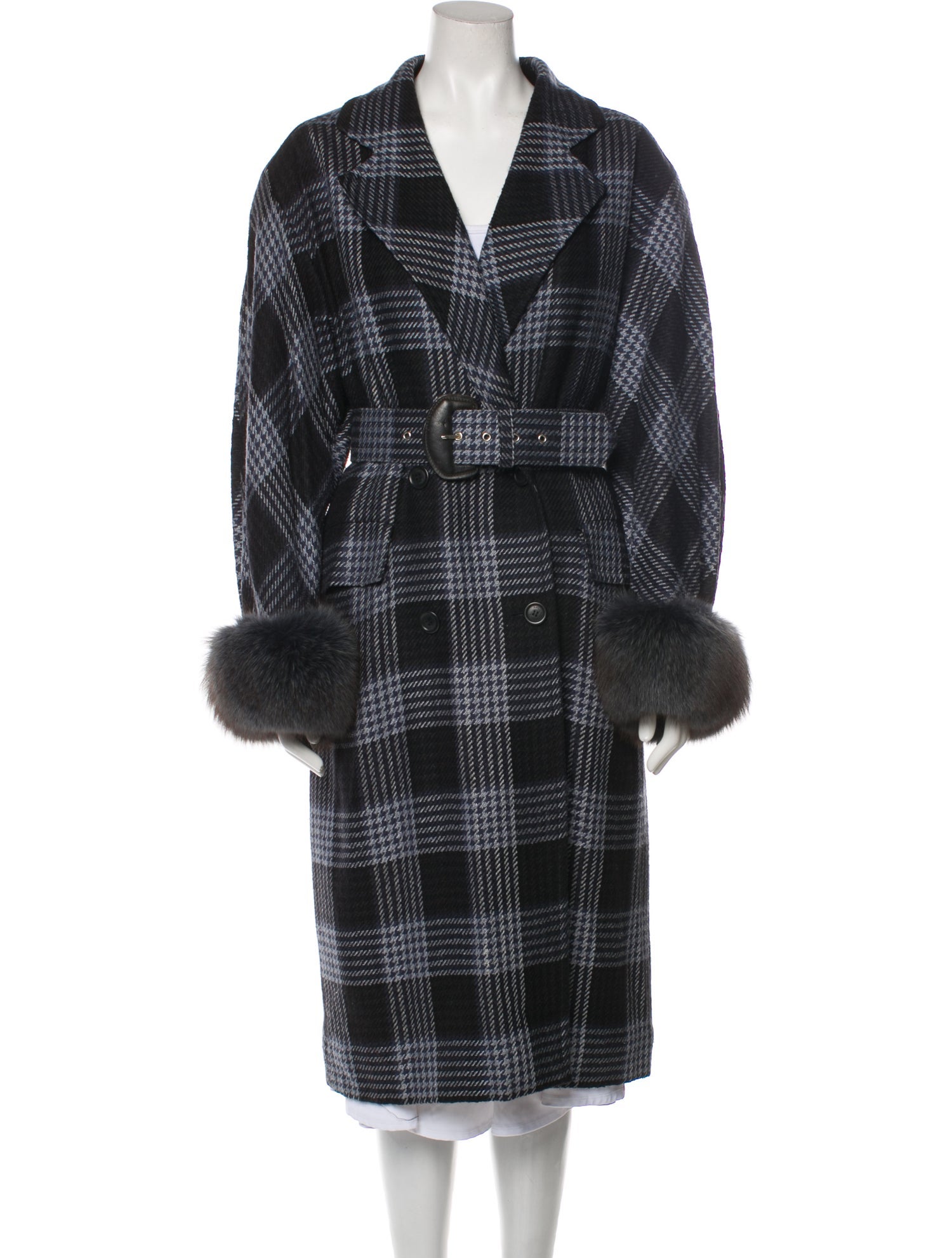 Louis Feraud Vintage Late 1980's - Early 1990's Coat - Blue Coats ...