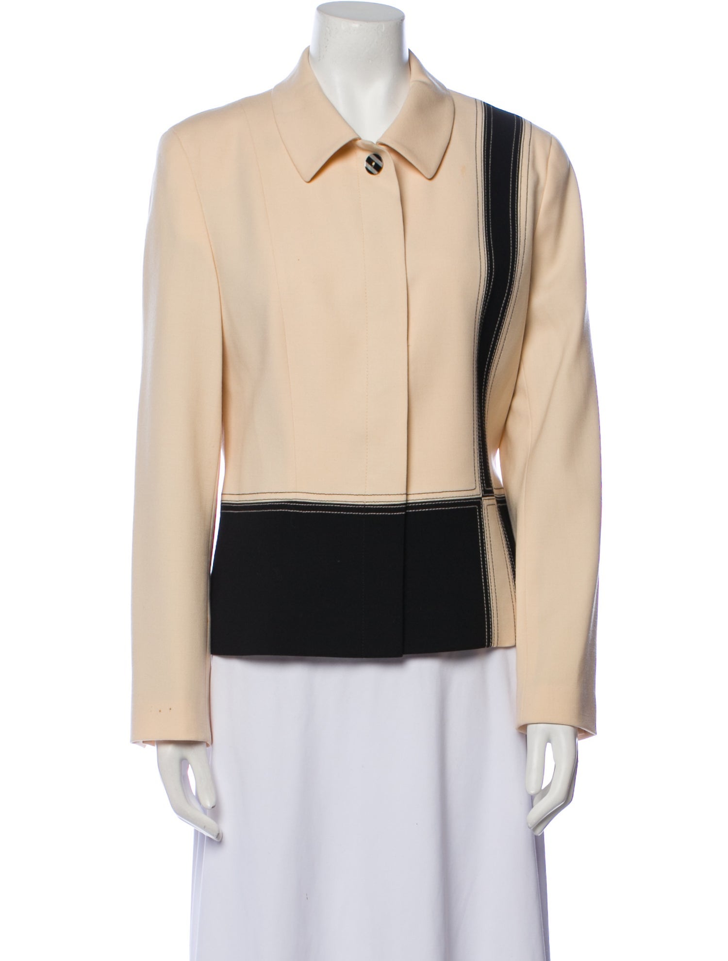 Louis Feraud Vintage 1990's Jacket - Neutrals Jackets, Clothing ...