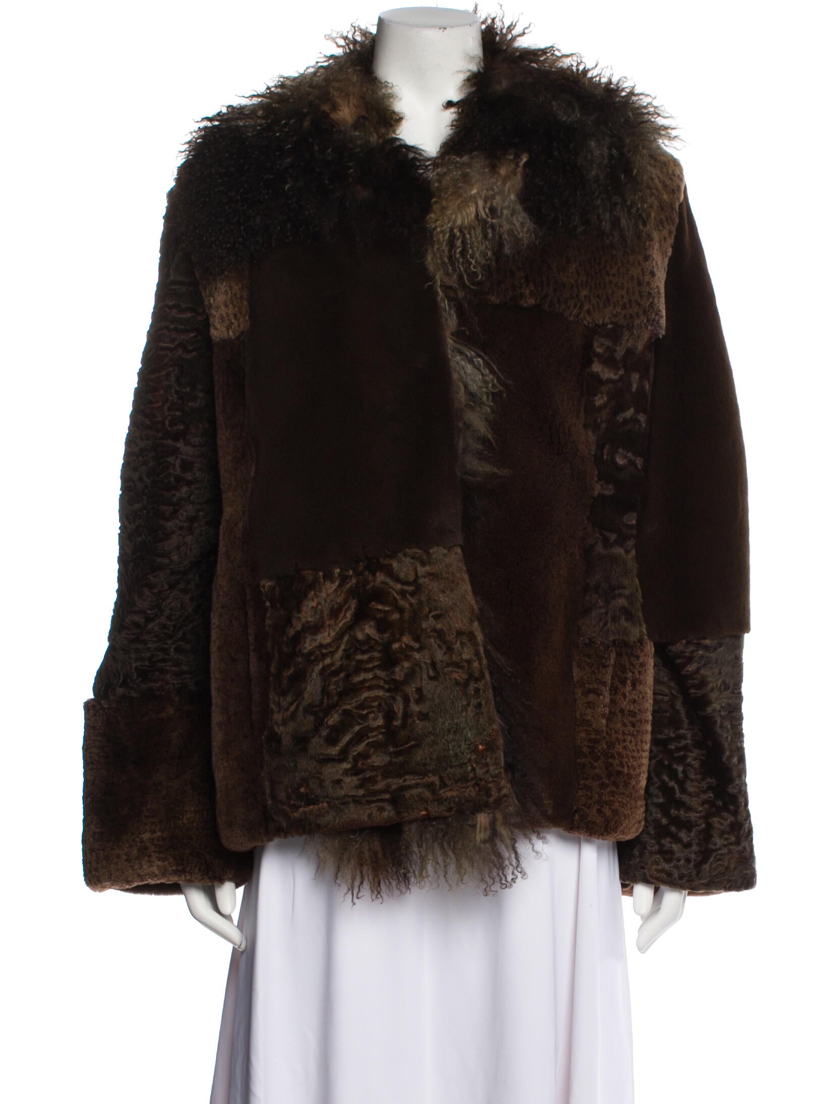 Louis Feraud Fur Coat - Brown Coats, Clothing - WLOFE28084 | The RealReal
