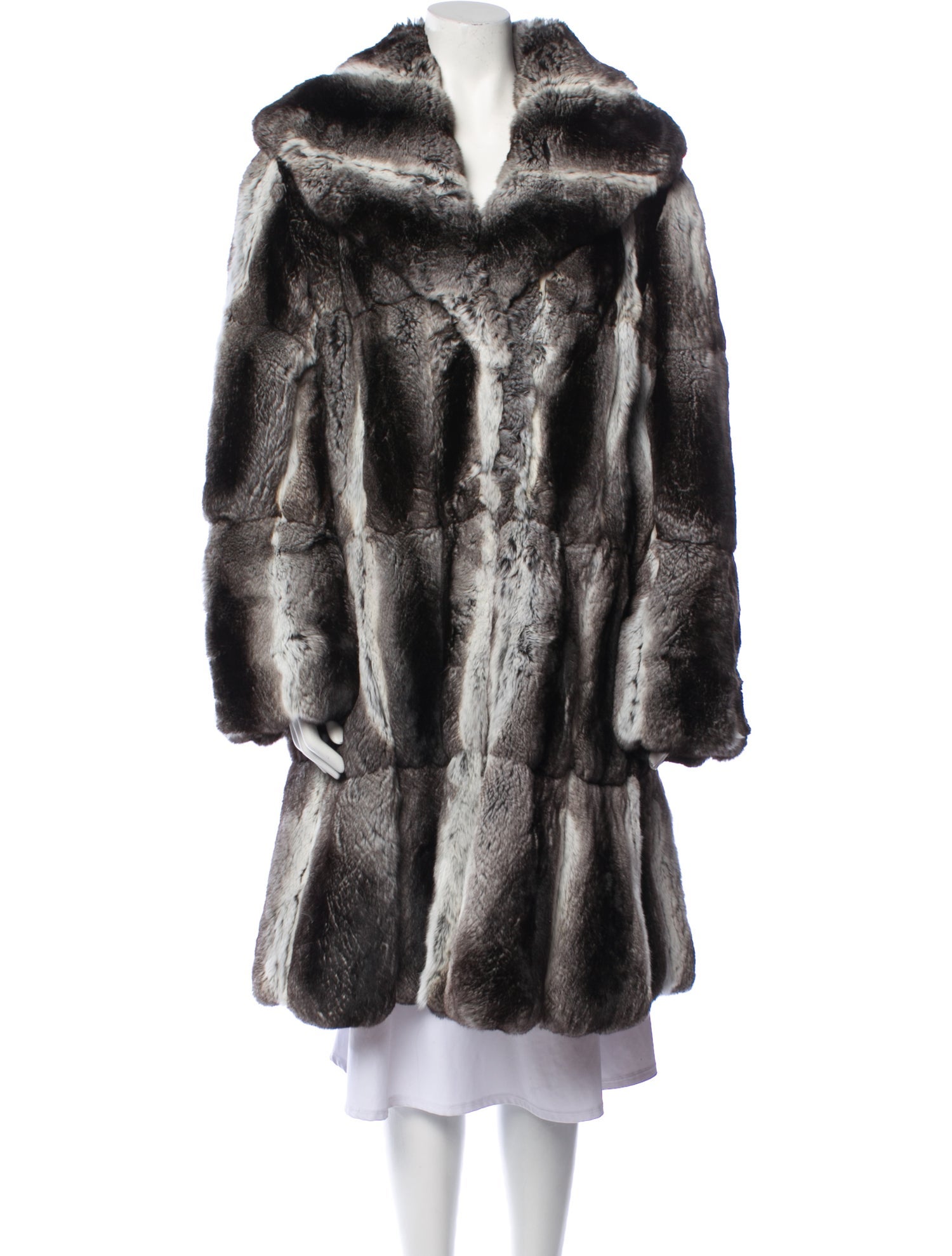 Louis Feraud Fur Fur Coat - Black Coats, Clothing - WLOFE28535 | The ...