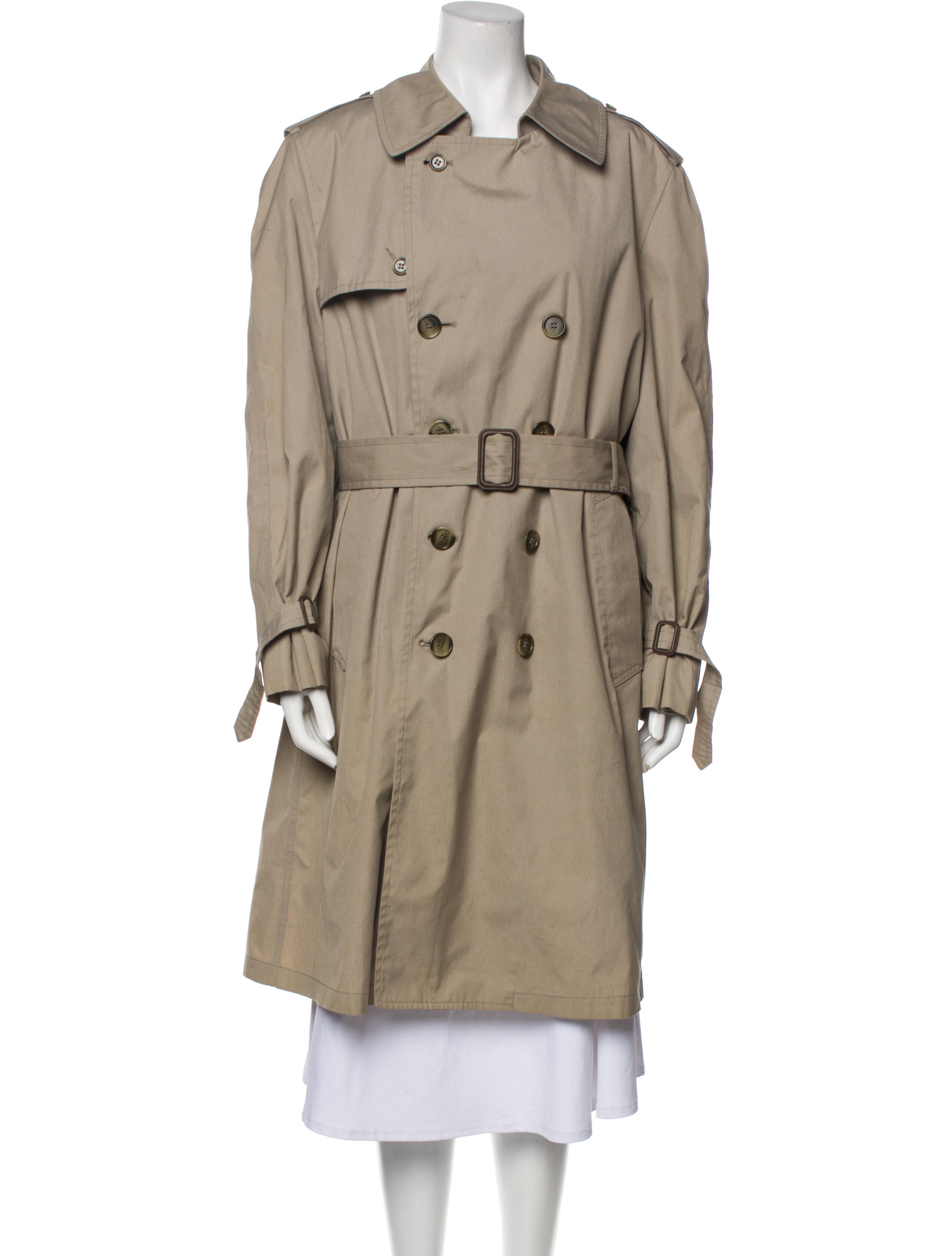 London Fog Trench Coat - Neutrals Coats, Clothing - WLOFO20525 | The ...