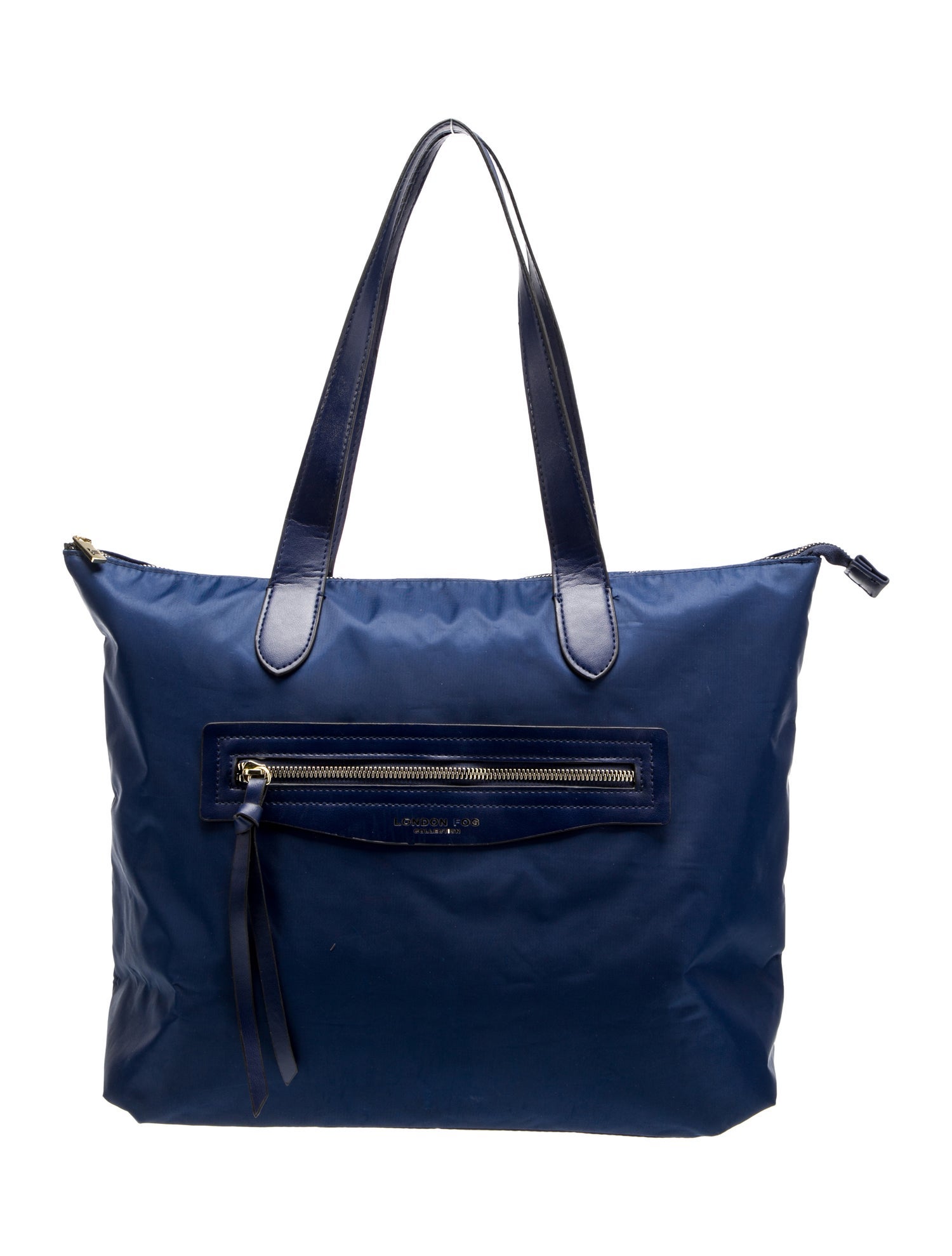 London Fog Nylon Tote - Blue Totes, Handbags - WLOFO23478 | The RealReal