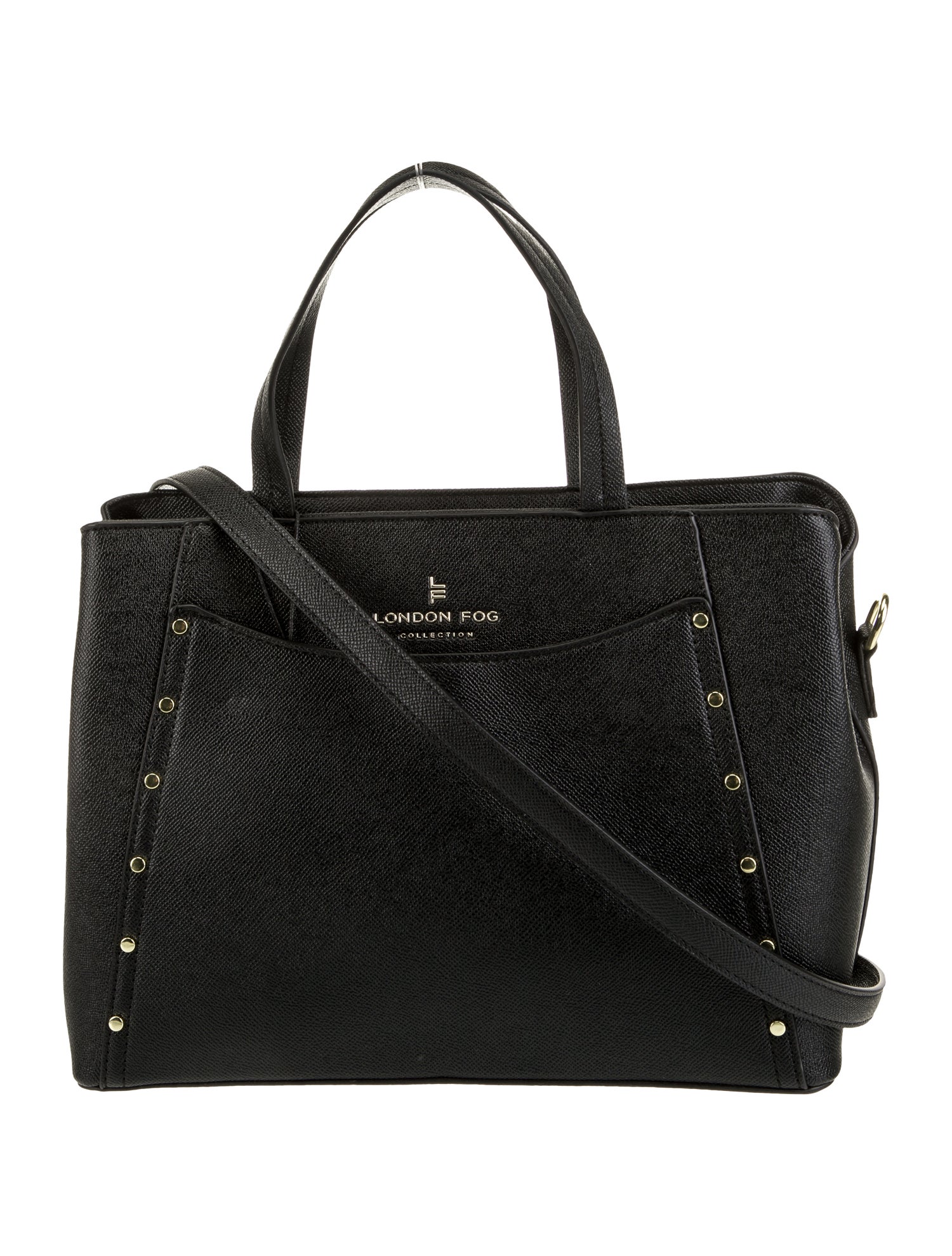 London Fog Leather Crossbody Bag - Black Totes, Handbags - WLOFO23947 ...