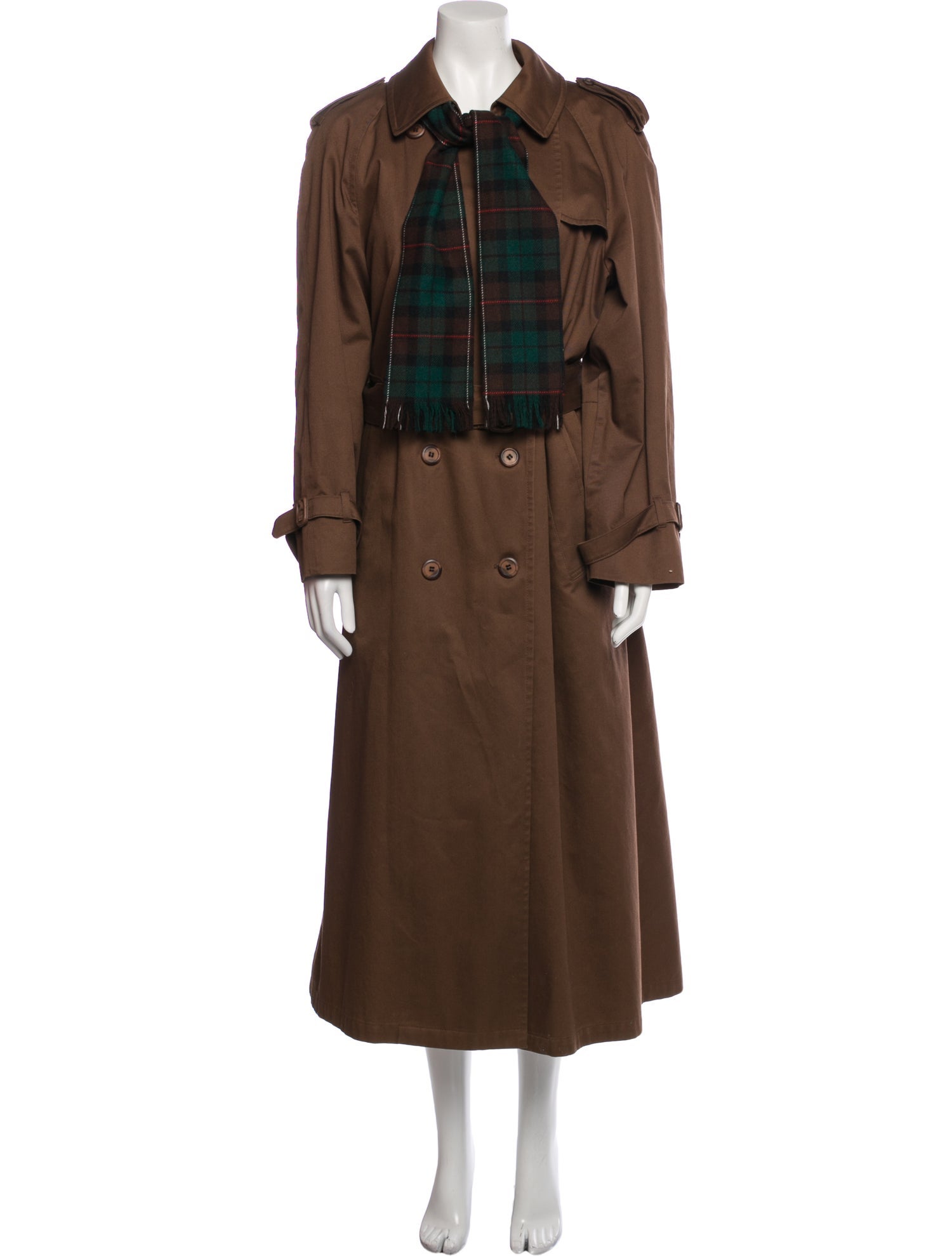 London Fog Trench Coat - Brown Coats, Clothing - WLOFO24231 | The RealReal