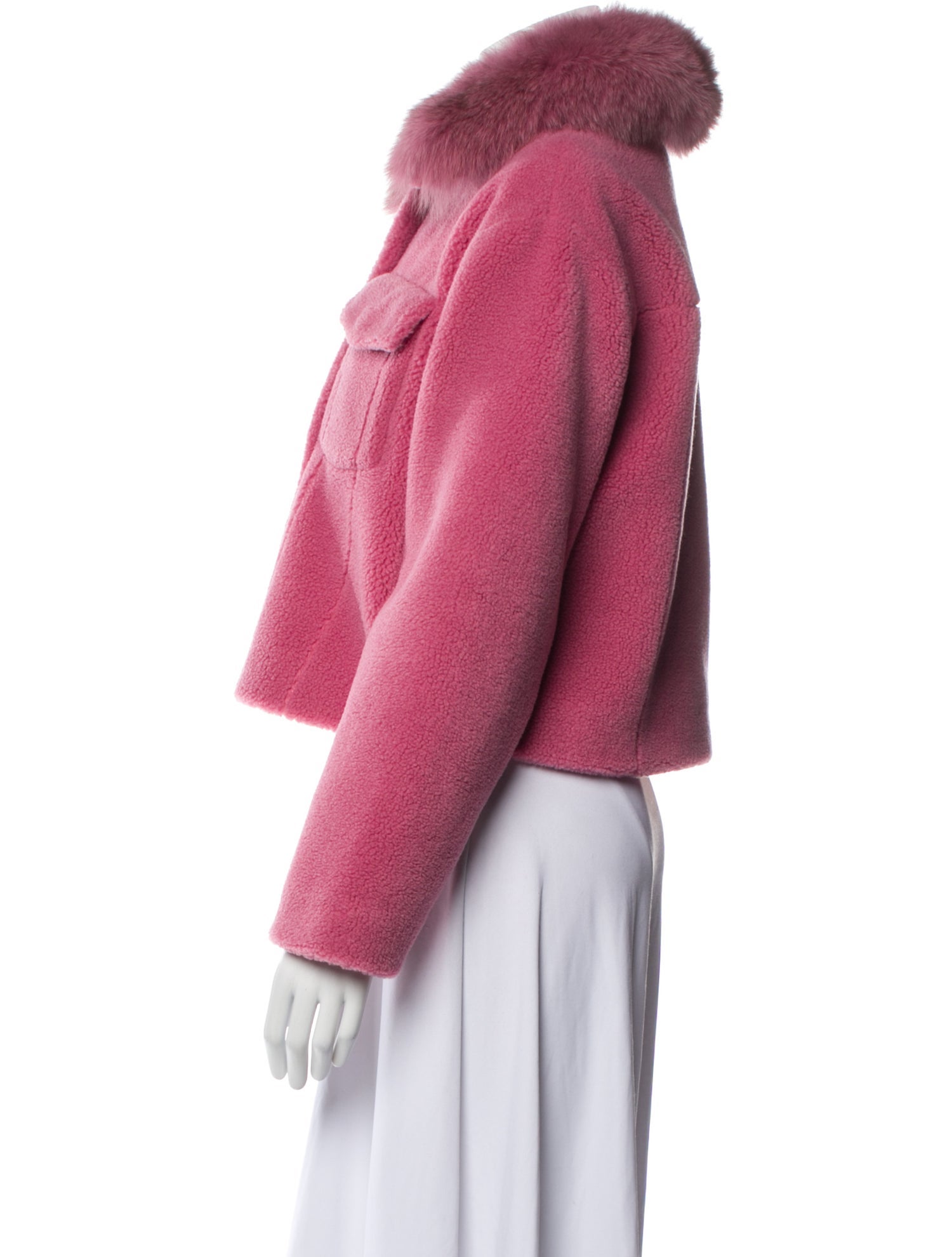 LoveShackFancy Evening Jacket - Pink Jackets, Clothing - WLOSH88198 ...