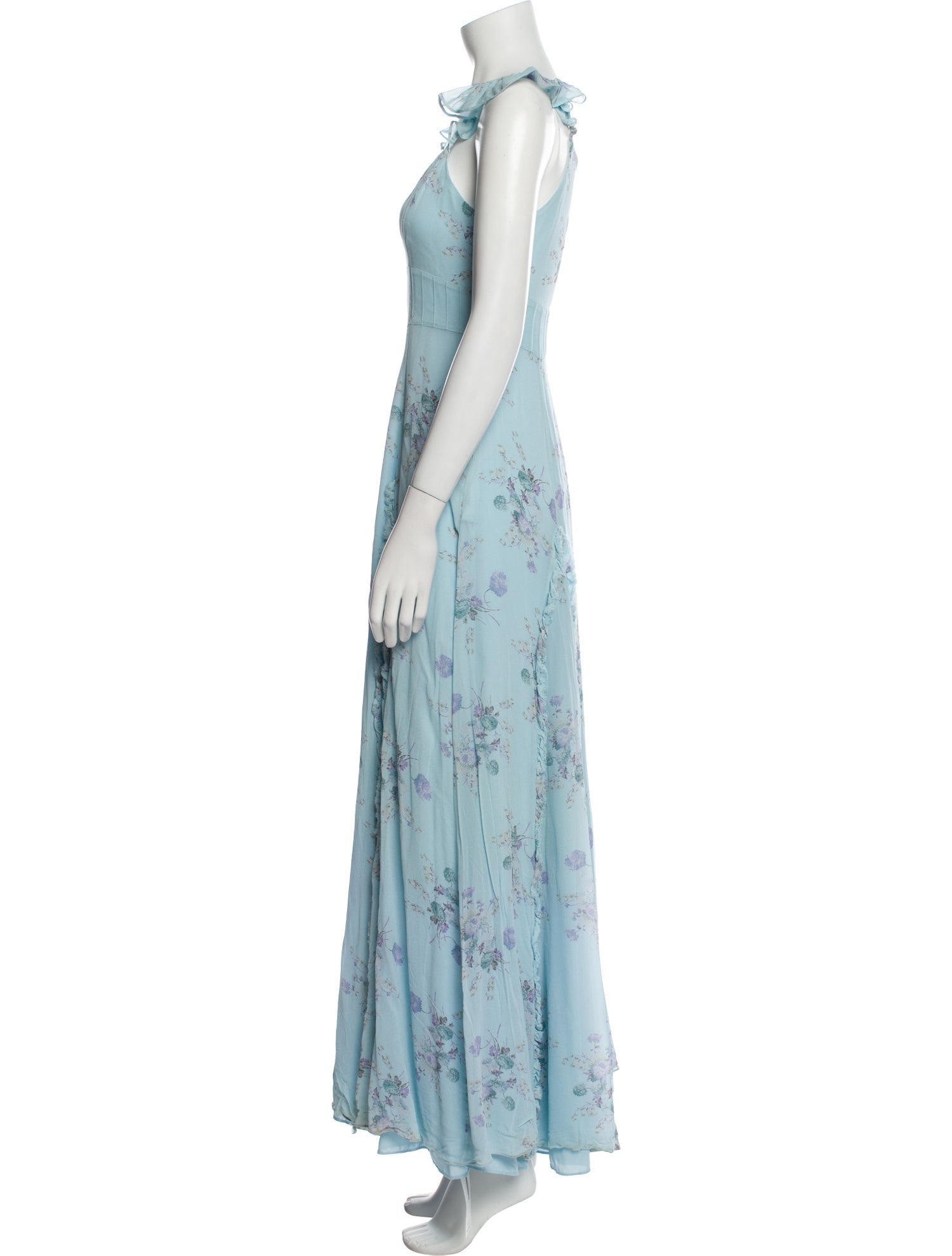 LoveShackFancy Floral Print Long Dress - Dresses, Clothing - WLOSH99101 ...