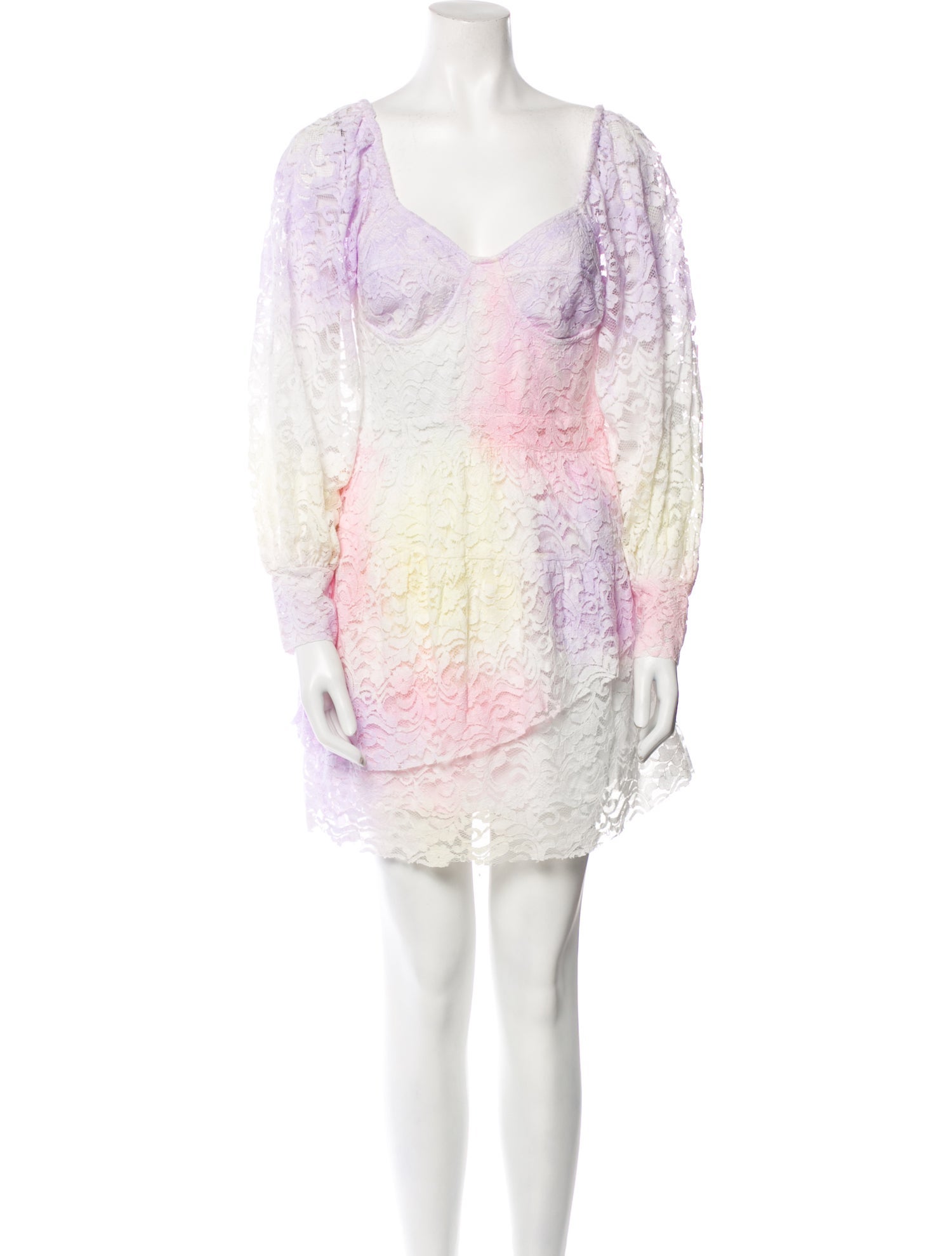 LoveShackFancy Lace Pattern Mini Dress w/ Tags - White Dresses ...