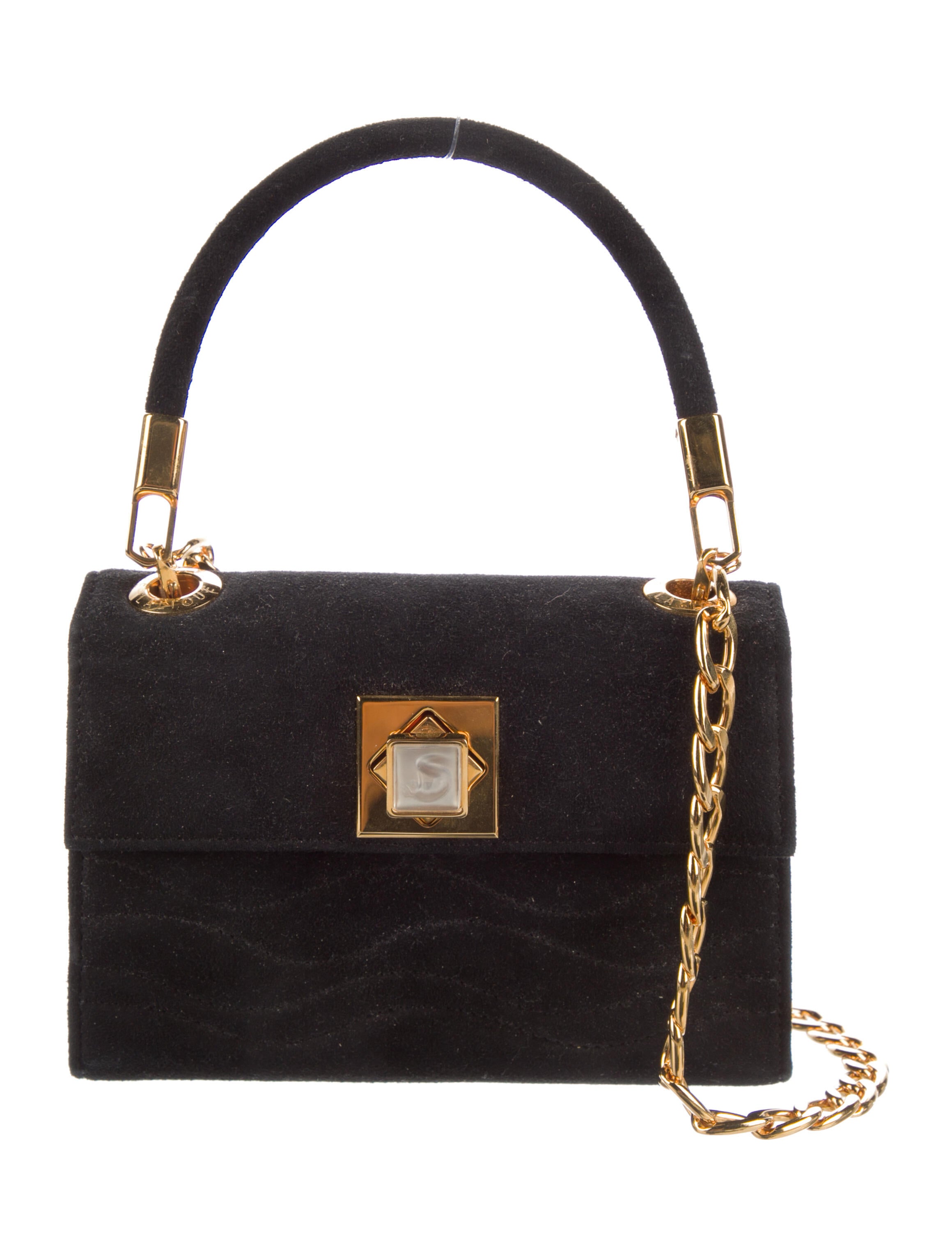 Valentino Vintage Leather Mini Bag - Neutrals Mini Bags, Handbags ...