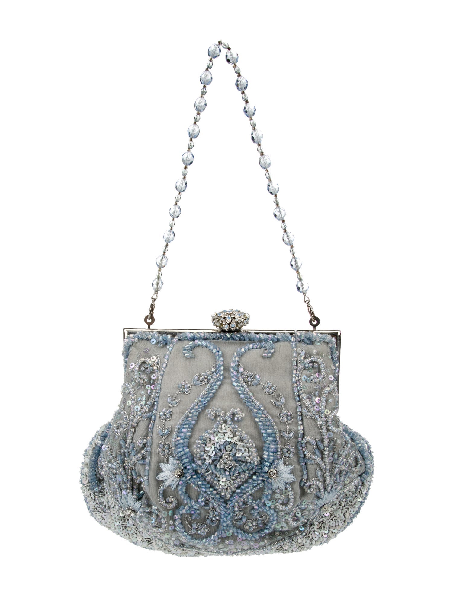 Larisa Barrera Shoulder Bag - Blue Handle Bags, Handbags - WLR20376 ...