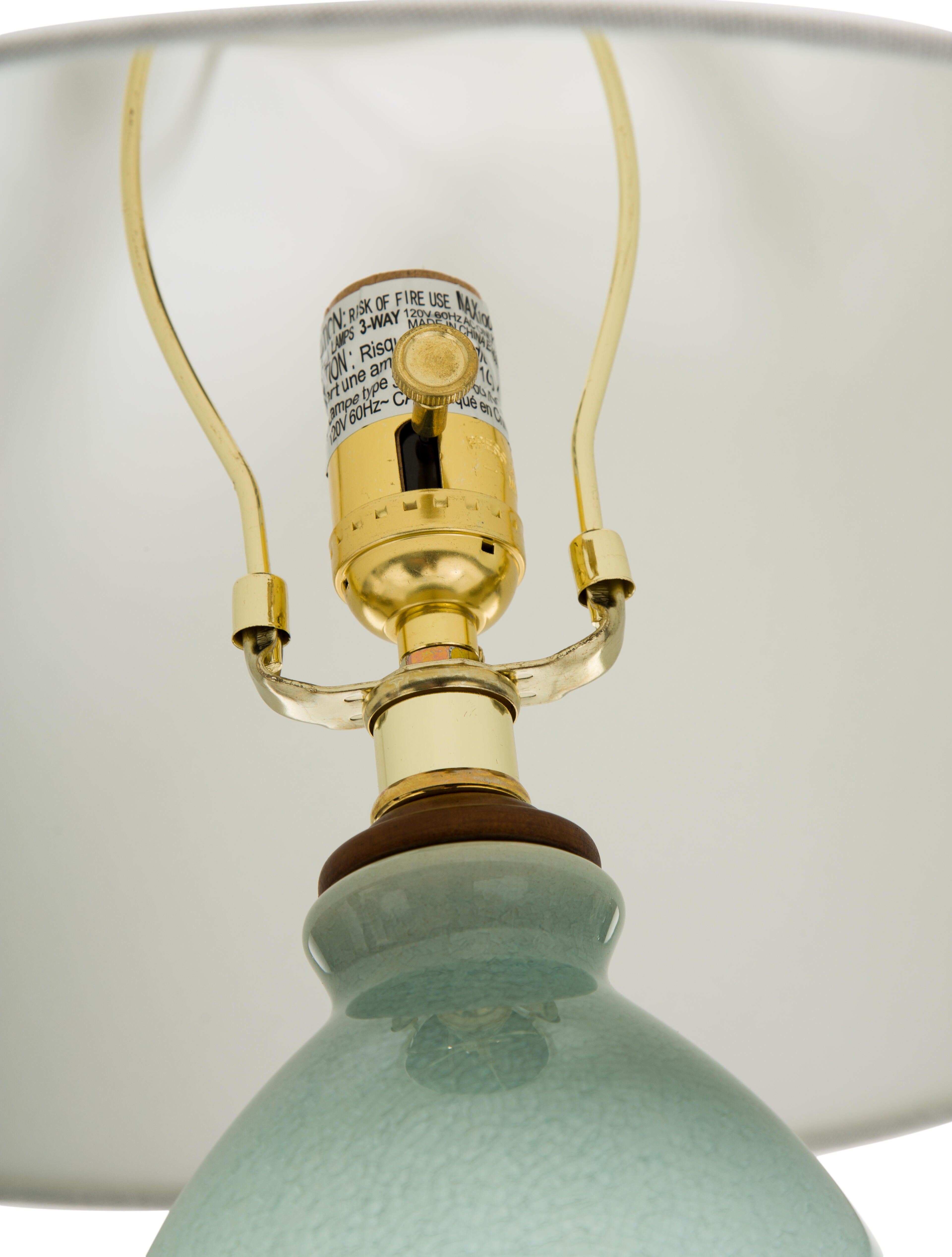 Lauren Ralph Lauren Double Gourd Table Lamp - Blue, 1 pieces Table ...