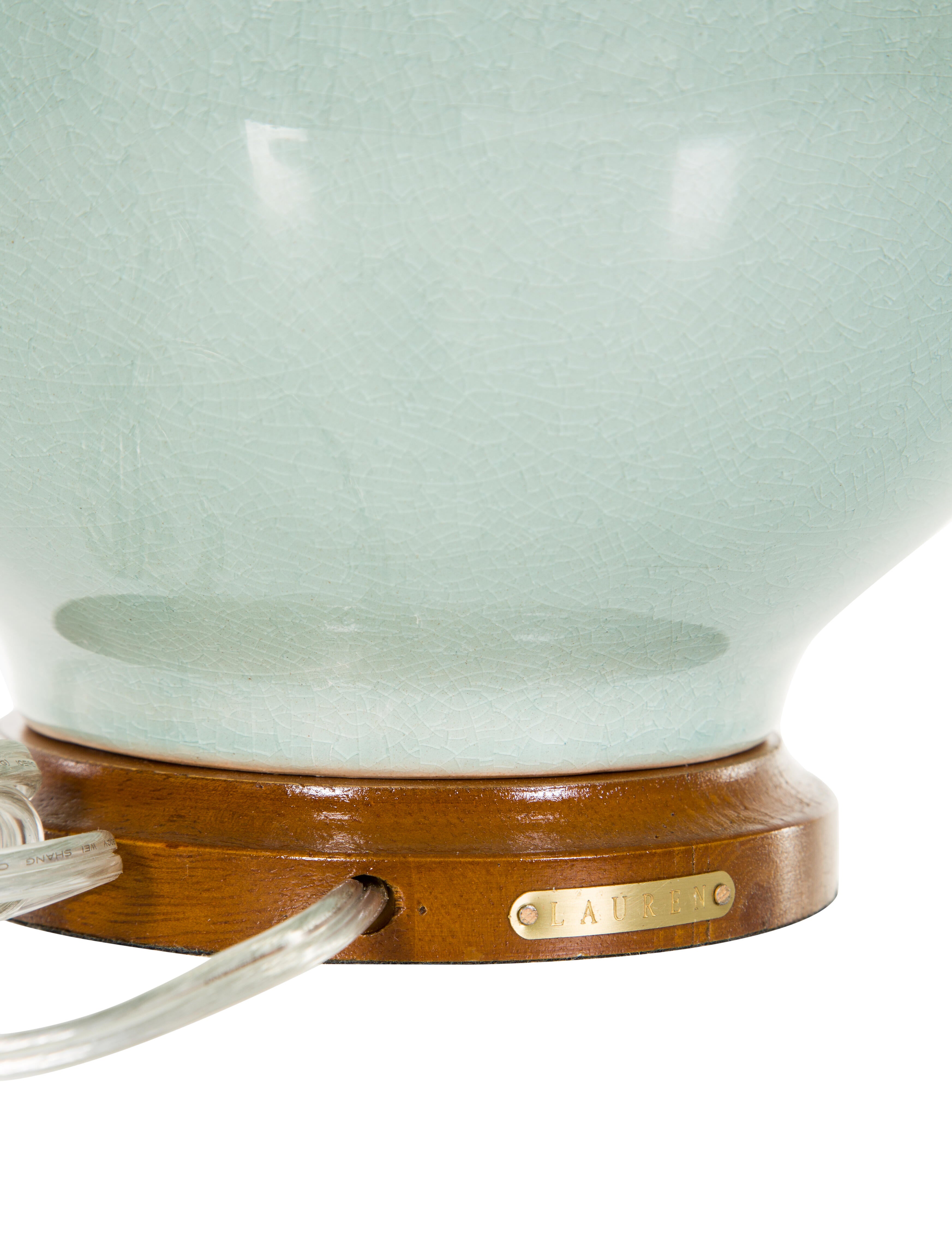 Lauren Ralph Lauren Double Gourd Table Lamp - Green, 1 pieces Table ...