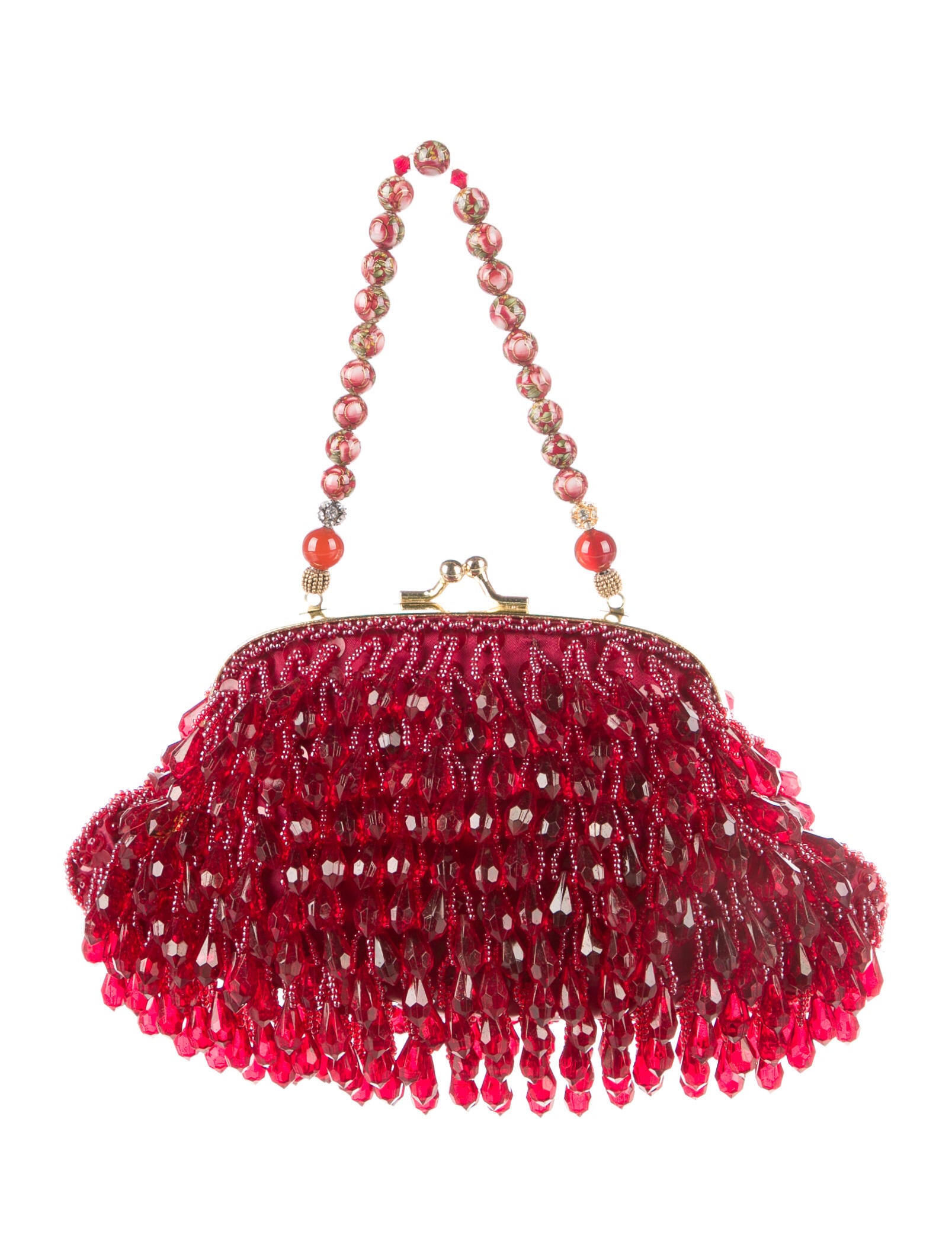 Jimmy Choo Satin Evening Bag - Black Evening Bags, Handbags - JIM48965 ...