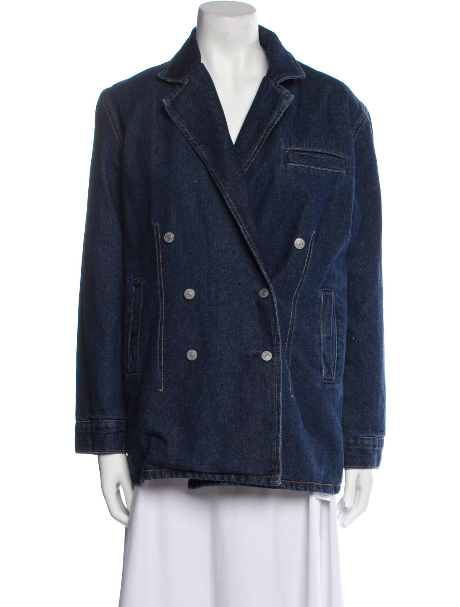 Levi's x Ganni Denim Jacket - Blue Jackets, Clothing - WLVGN20328 | The ...