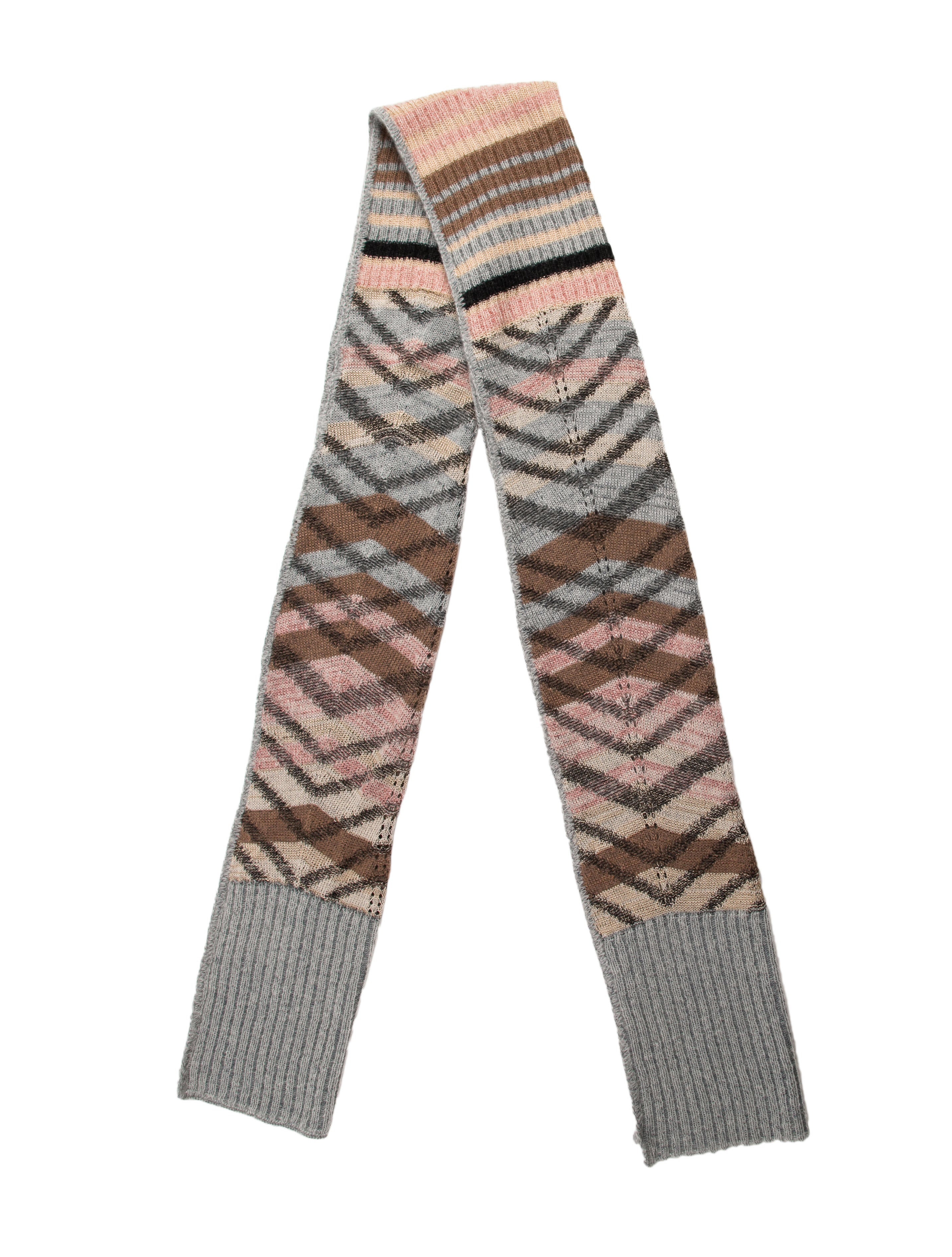 Magaschoni Green Cashmere Scarf w/ Tags - Green Scarves and Shawls ...