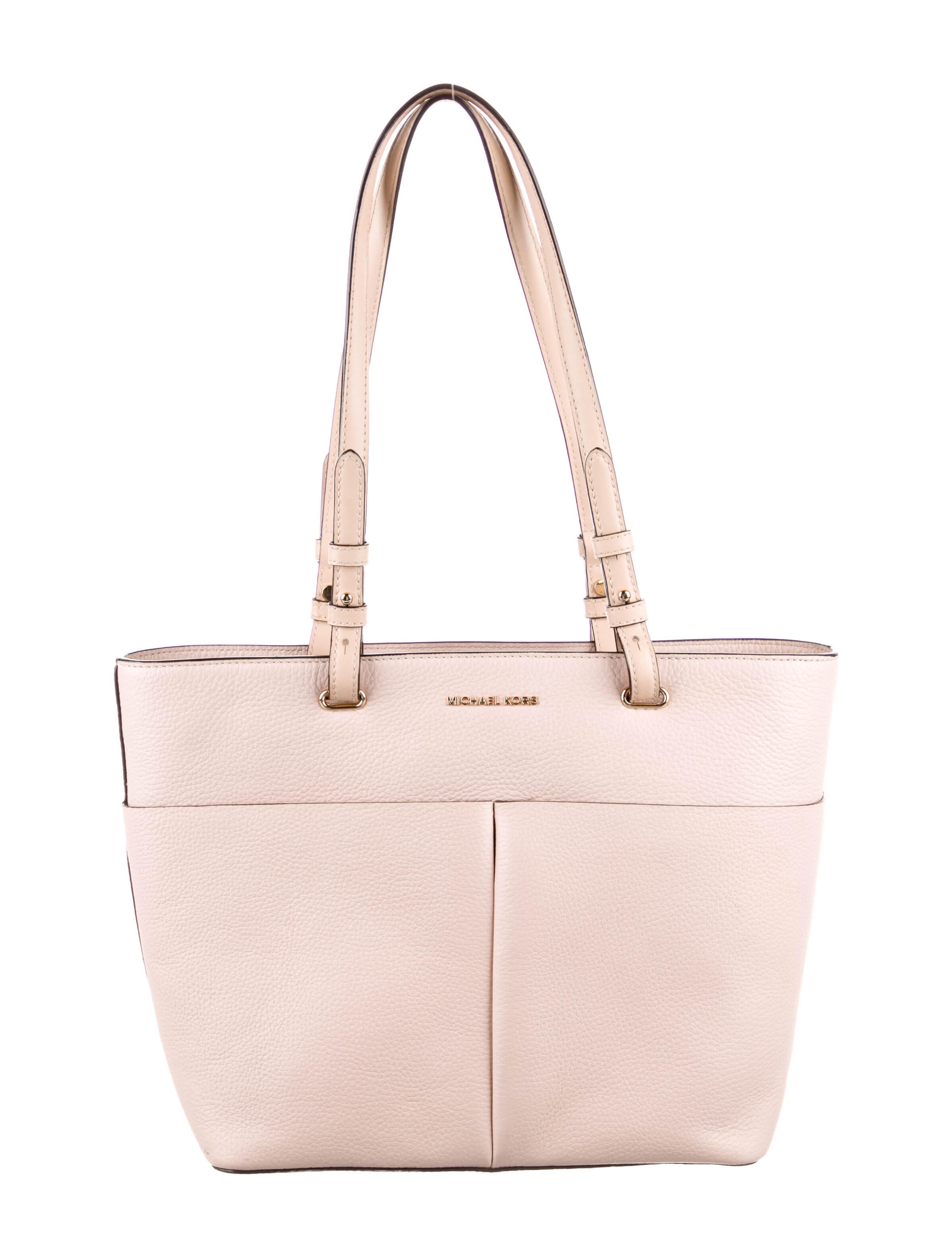 Michael Michael Kors Leather Bedford Tote - Pink Totes, Handbags ...