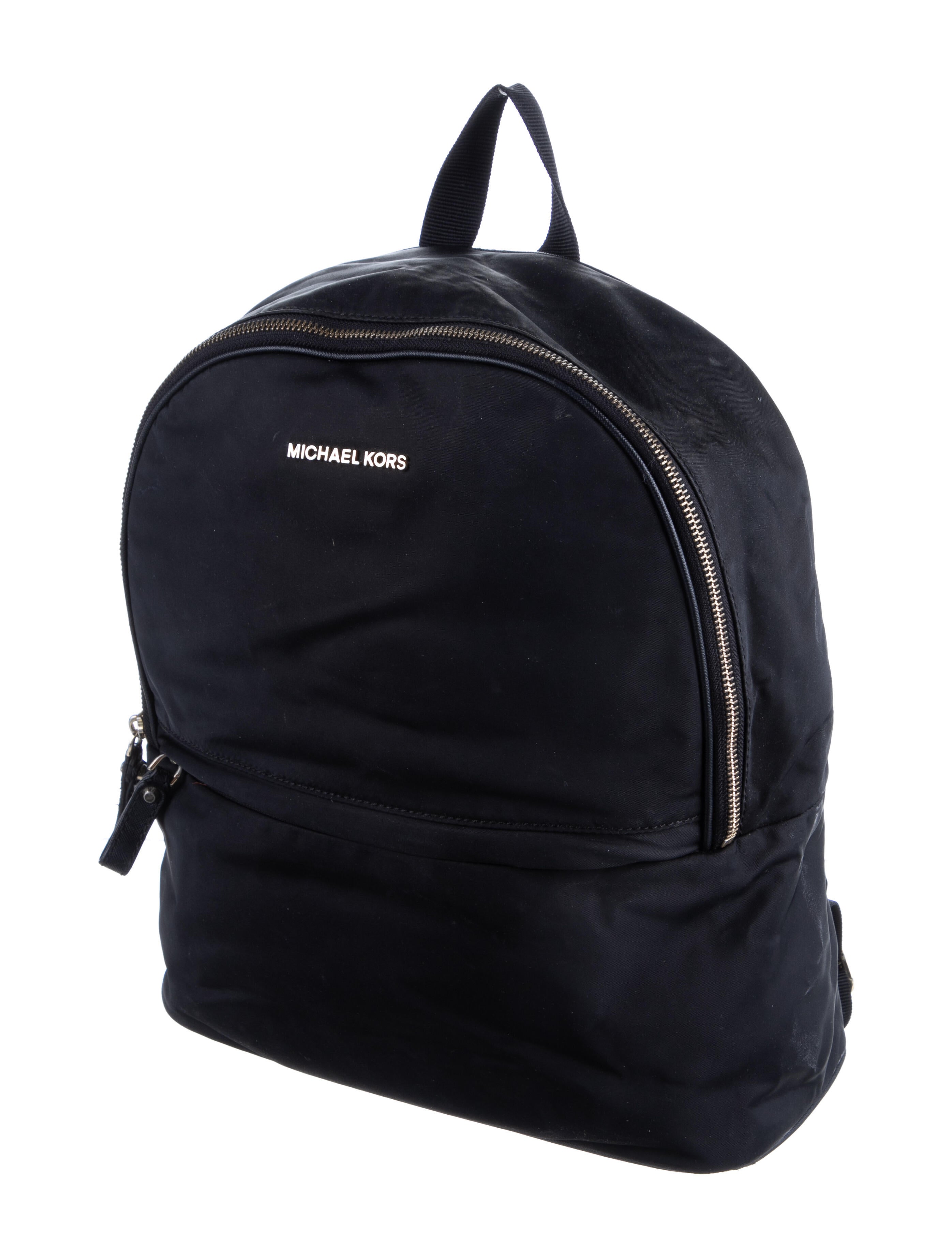 Michael Michael Kors Rhea Shearling-Trimmed Backpack - Black Backpacks ...