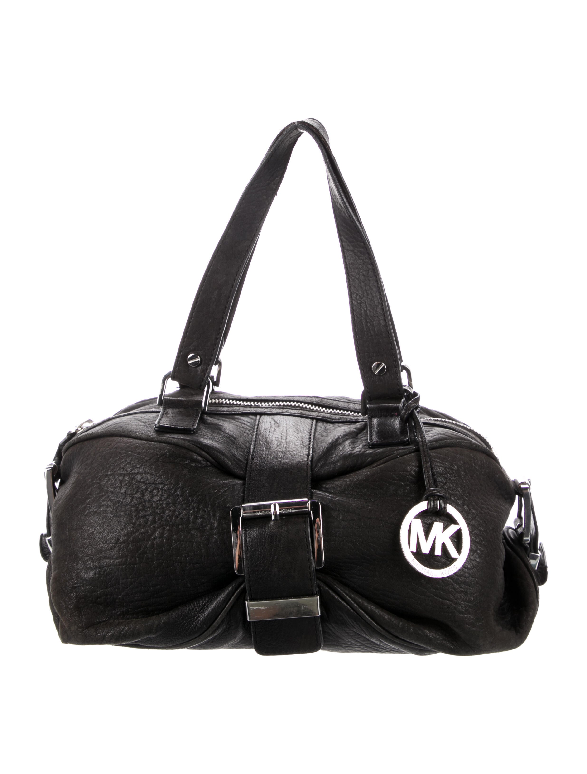 Michael Michael Kors Leather Shoulder Bag - Black Shoulder Bags ...