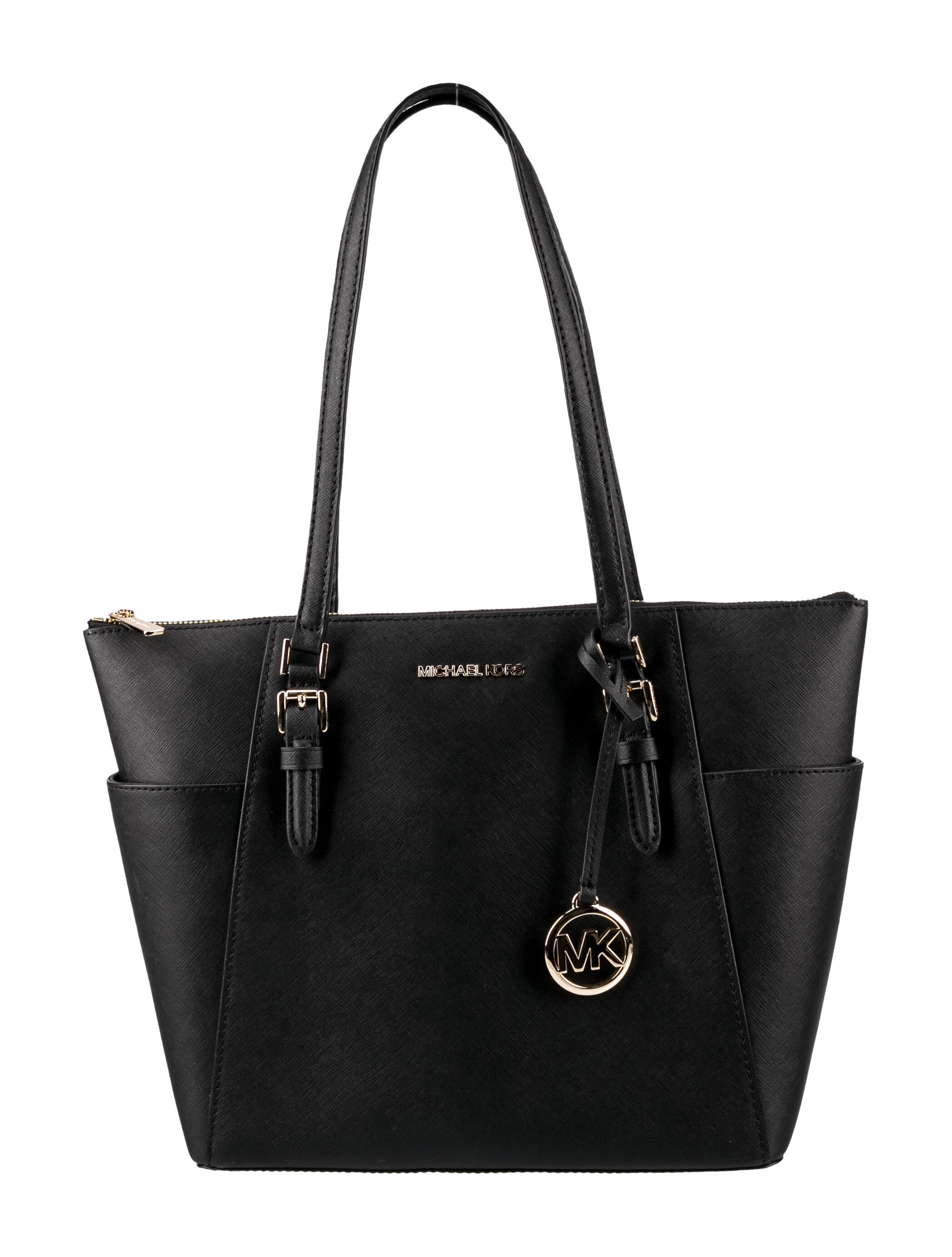 Michael Kors Michael Michael Kors Leather Tote Bag - Black Totes ...