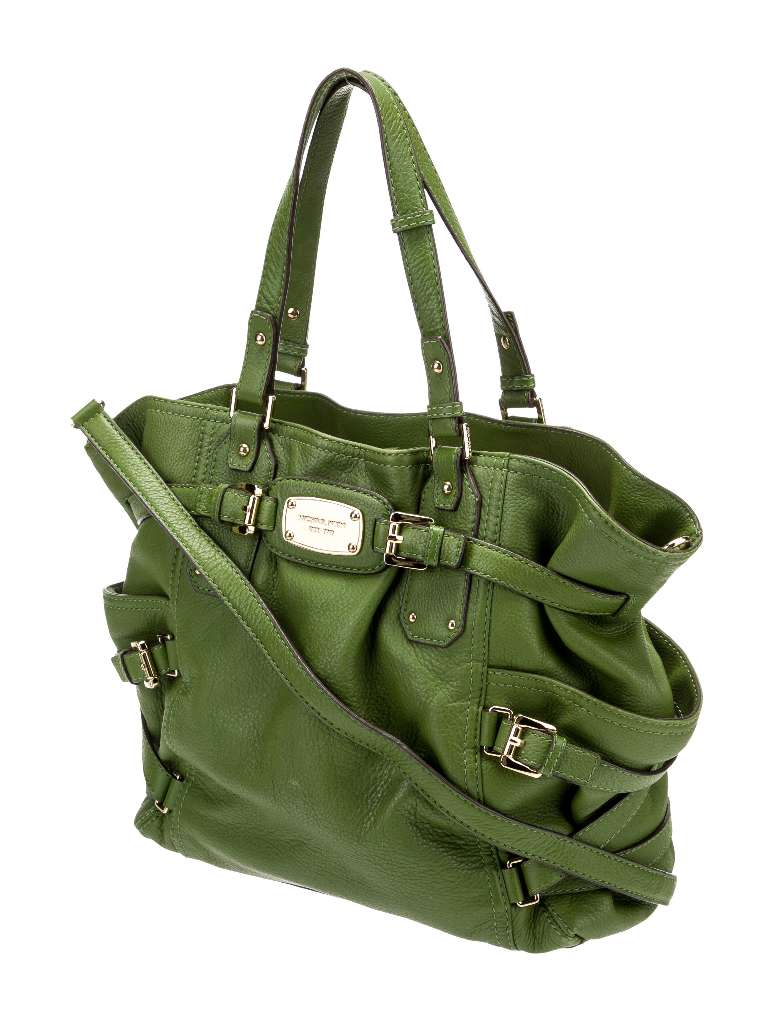 Marc Jacobs Solid Leather Shoulder Bag - Black Shoulder Bags, Handbags ...