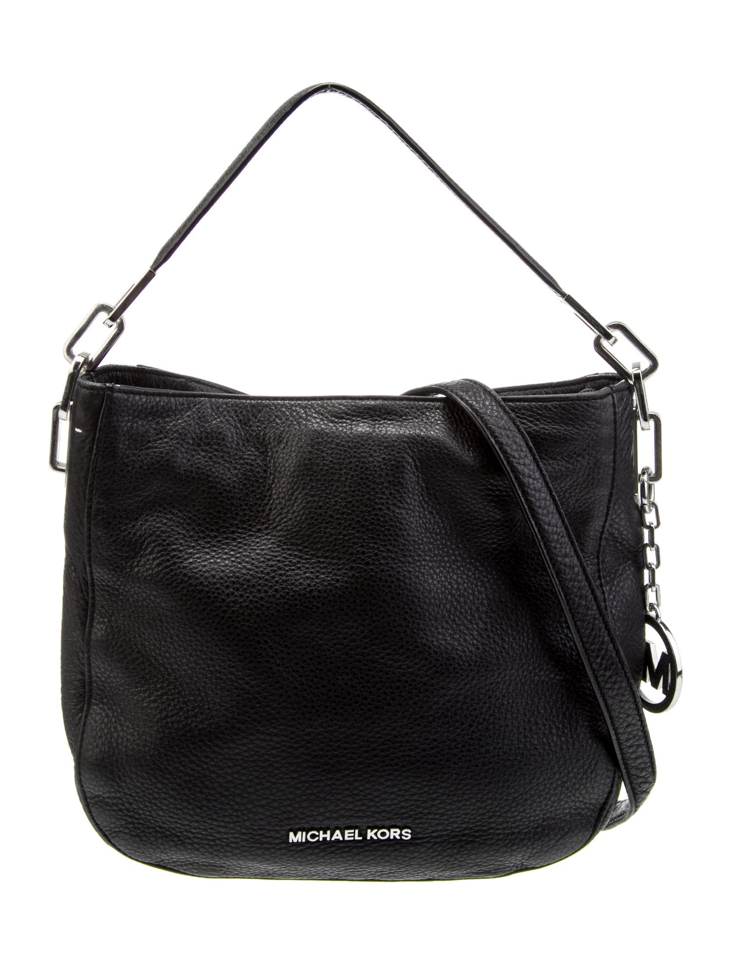 Michael Michael Kors Leather Crossbody Bag - Black Crossbody Bags ...
