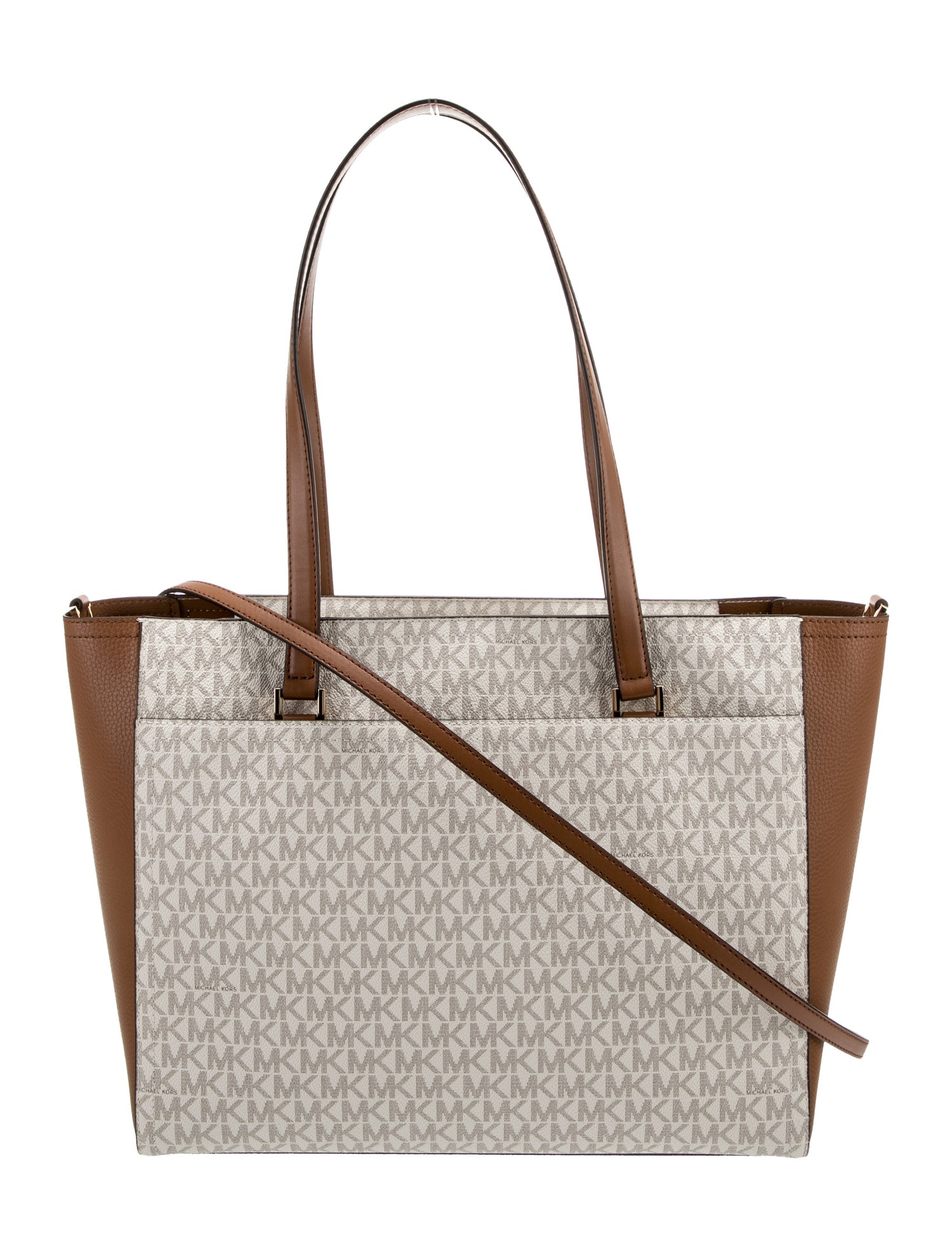 Michael Michael Kors Coated Canvas Tote Bag w/Tags - Neutrals Totes ...