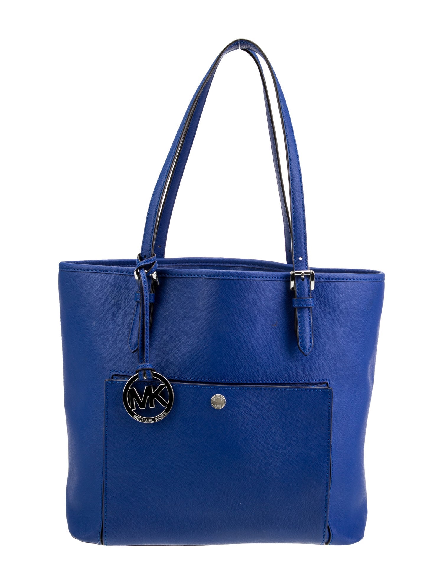 Michael Michael Kors Saffiano Leather Tote - Blue Totes, Handbags ...