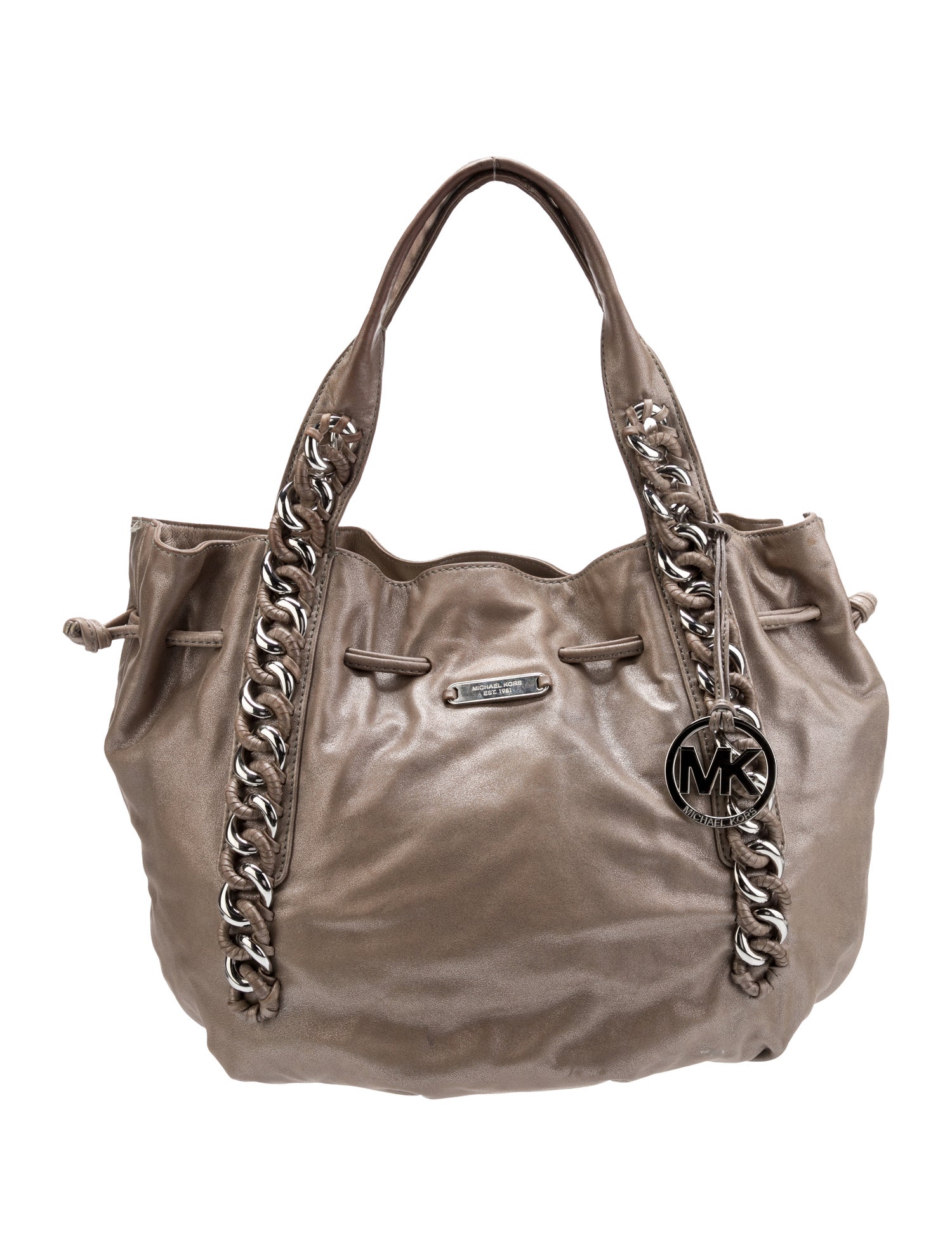 Michael Michael Kors Metallic Tote Bag - Metallic Totes, Handbags ...