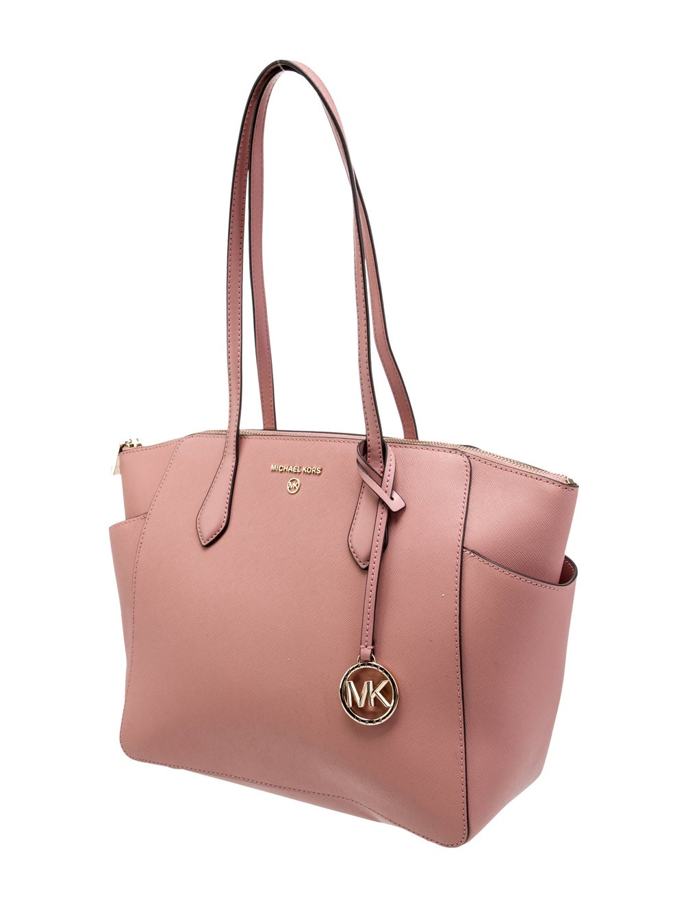 Michael Kors Leather Shoulder Bag - Pink Shoulder Bags, Handbags ...