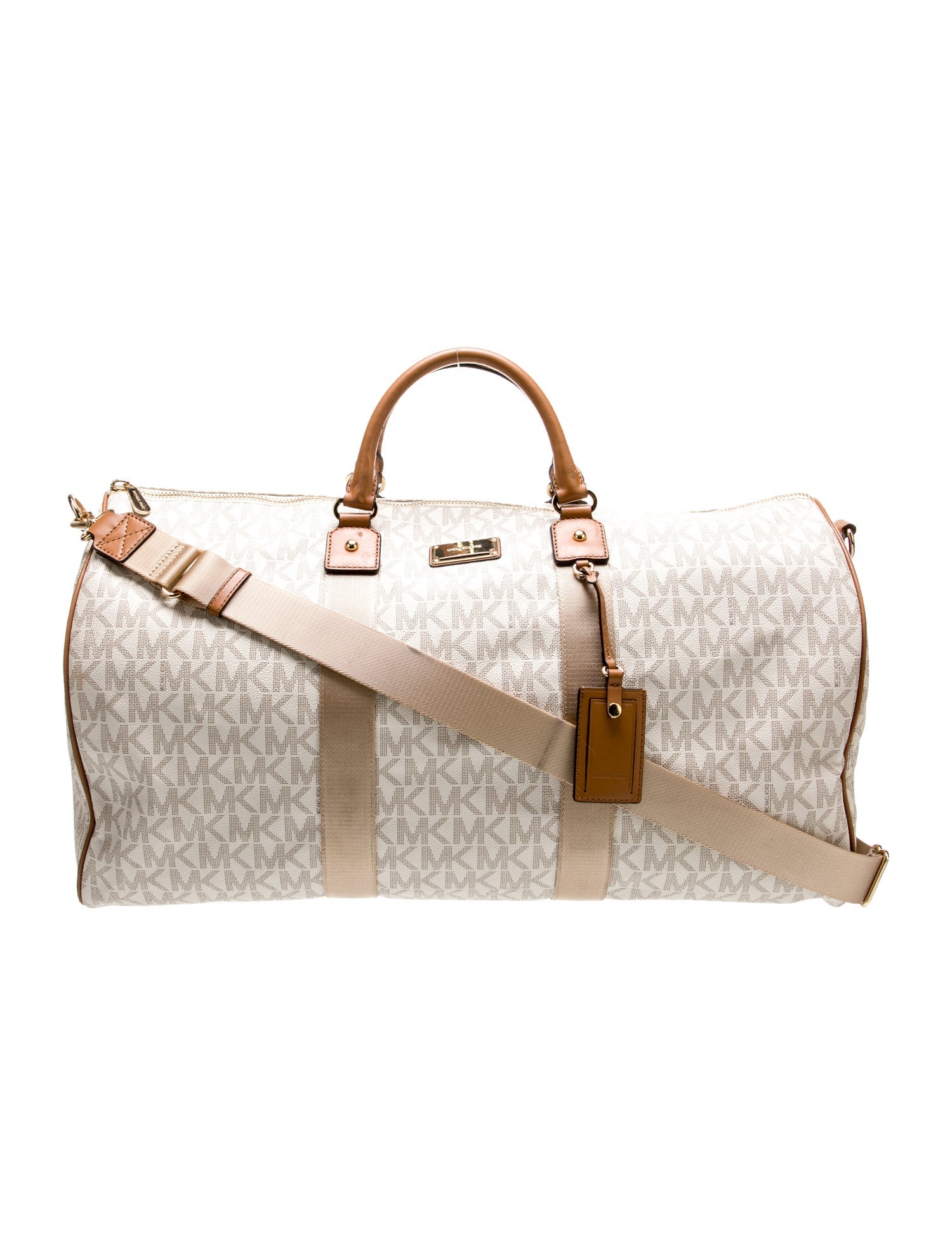 Michael Michael Kors Duffle Bag - Neutrals Luggage and Travel, Handbags ...